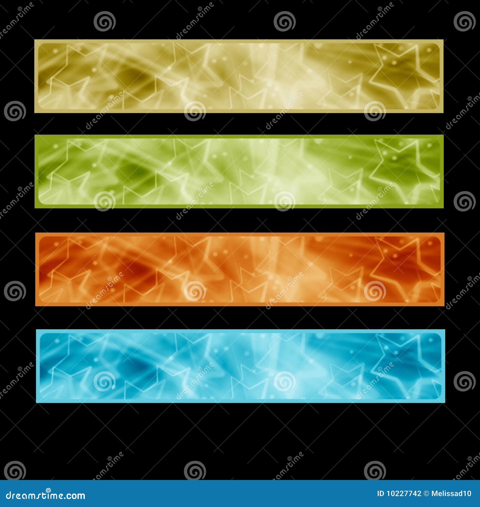Stars banner stock illustration. Illustration of color - 10227742