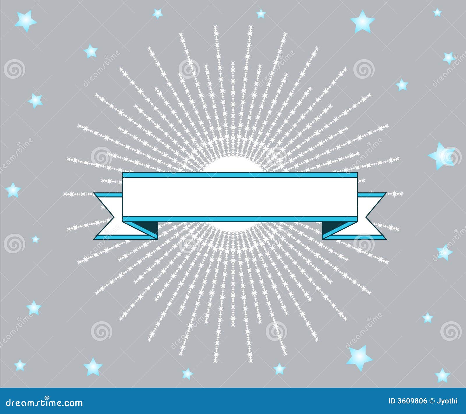 Stars banner stock illustration. Illustration of celebration - 3609806