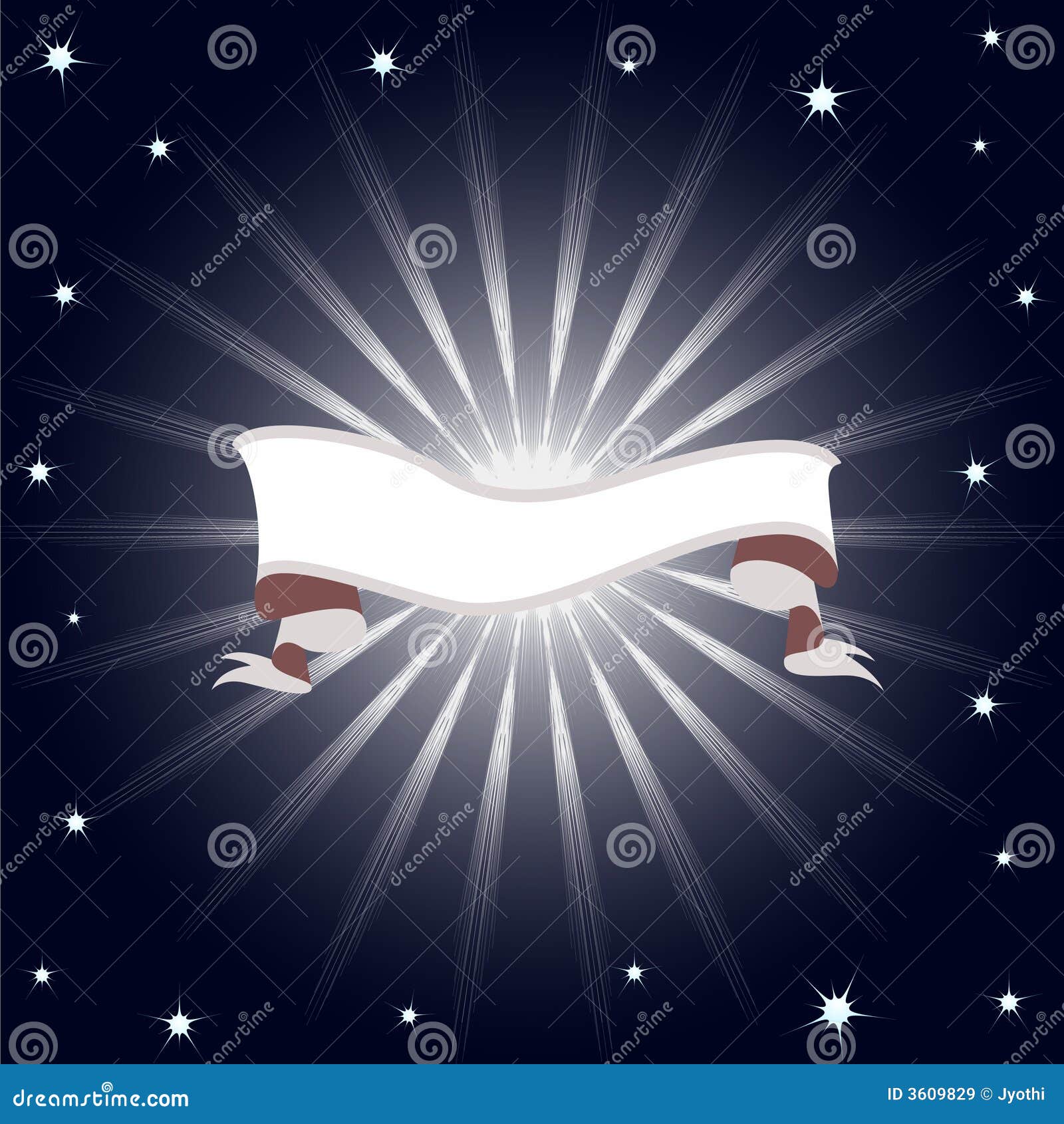 Stars banner stock illustration. Illustration of stars - 3609829