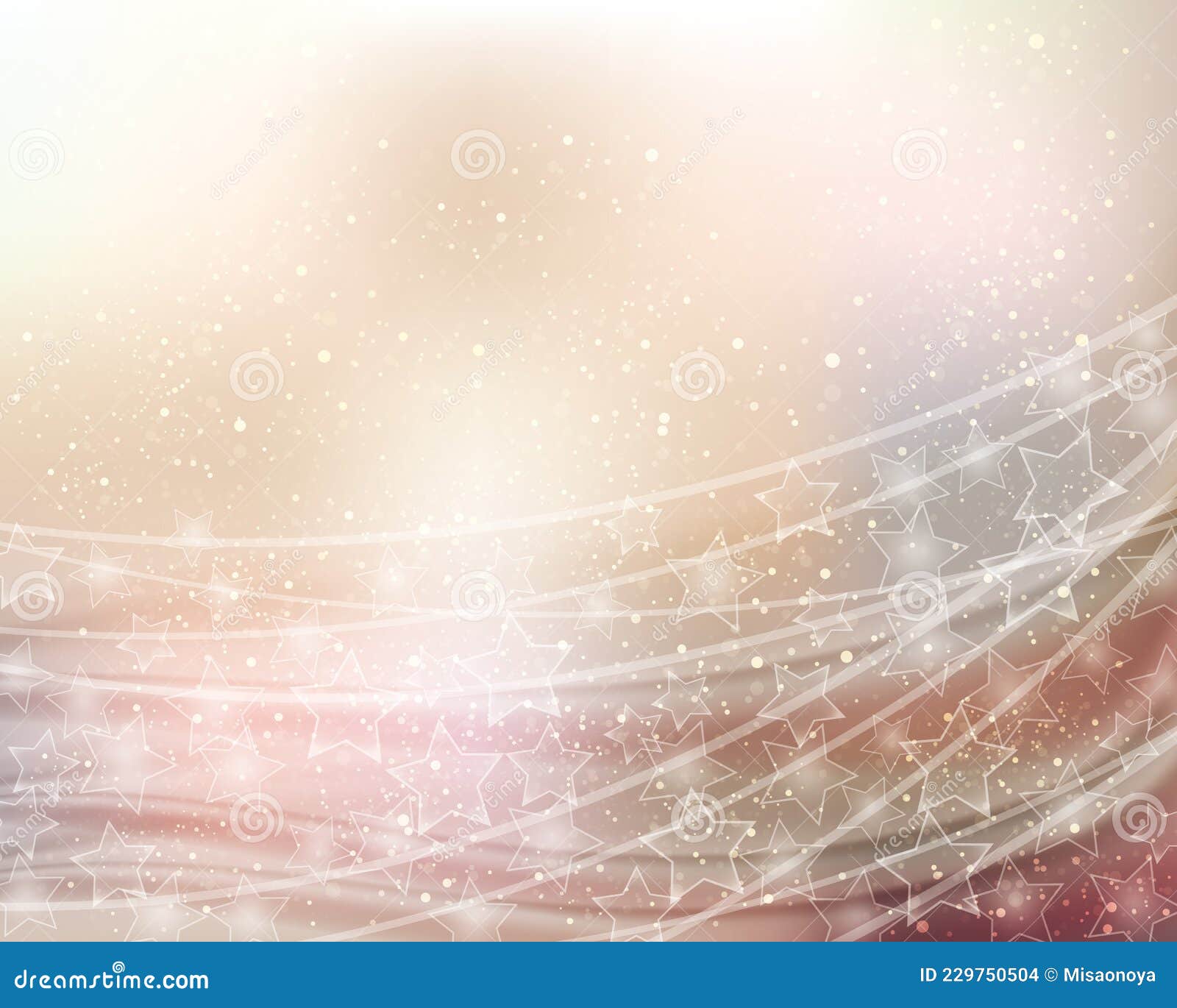 Stars and Blur Gradient Background Stock Vector - Illustration of ...