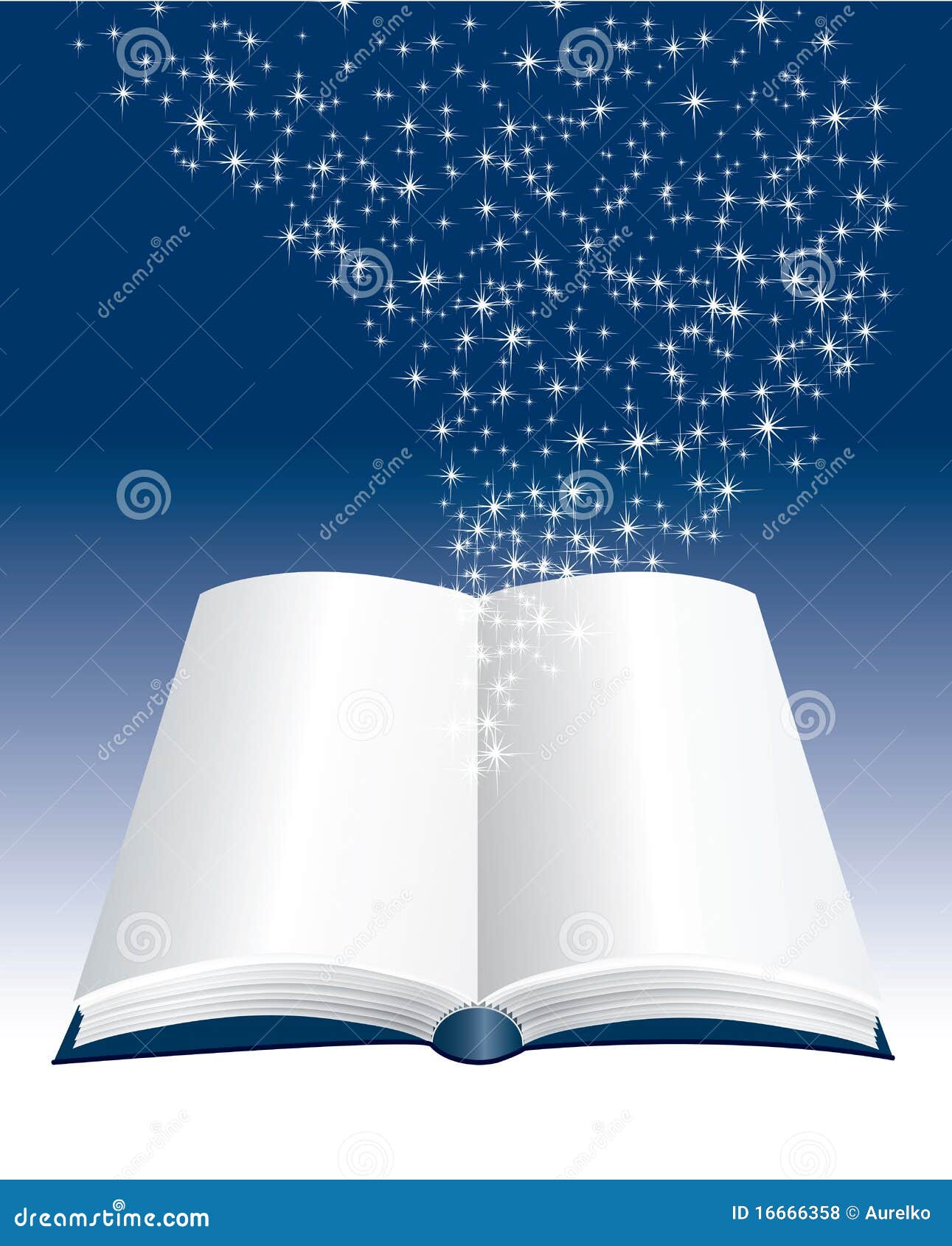 Stars book stock vector. Illustration of medium, information - 16666358