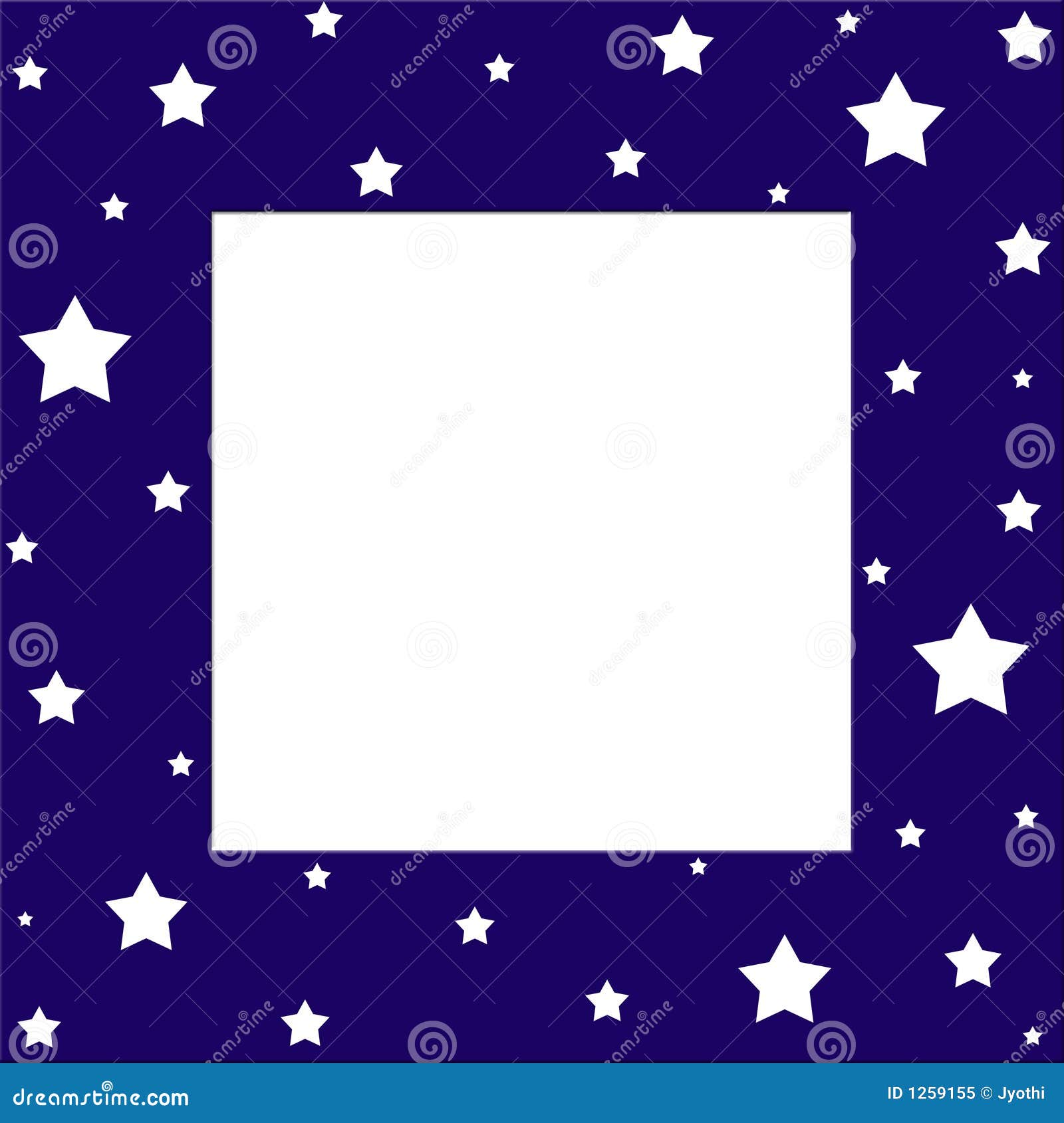 Stars border stock illustration. Illustration of invitation - 1259155