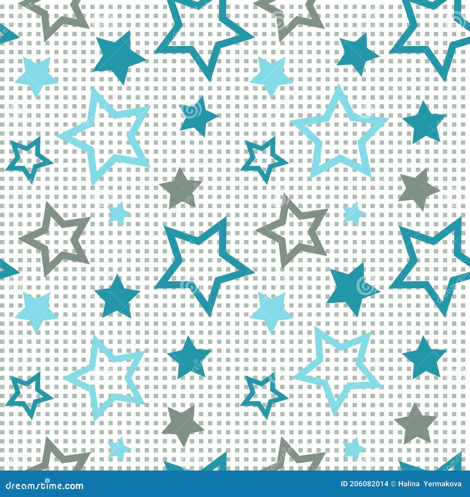 Asterisks. Seamless Patterns. Design for Fabric Wrapping Paper ...