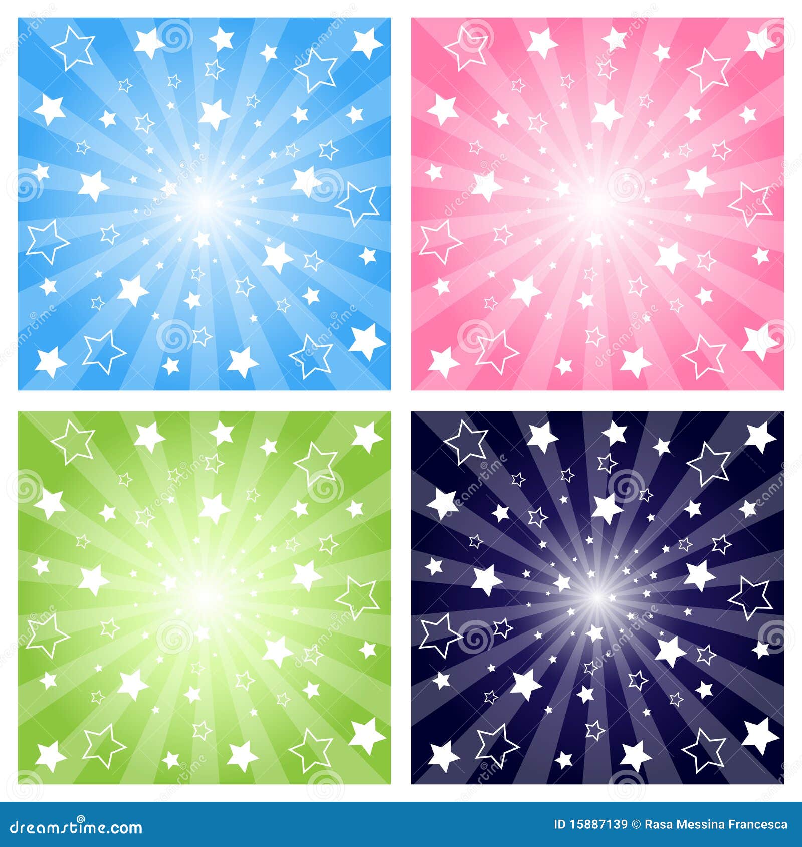 Stars explosion stock vector. Illustration of graphic - 15887139