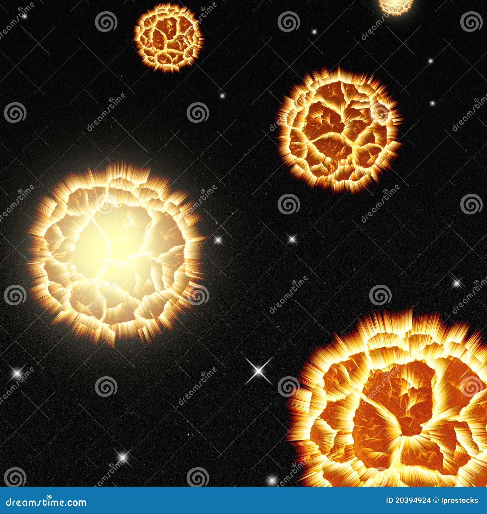 The stars explosion stock illustration. Illustration of space - 20394924