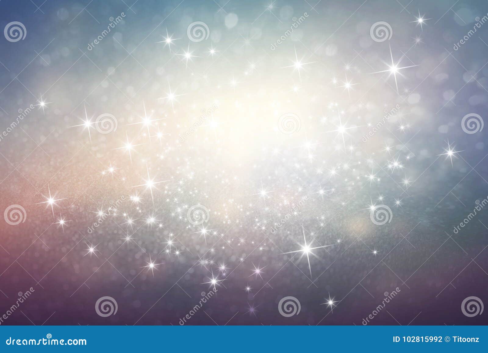 Stars Explosion on Glitters Stock Photo - Image of holiday, glittering ...