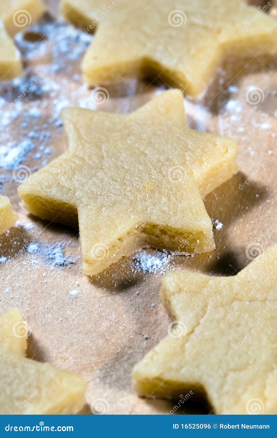 Stars in the flour stock photo. Image of ingredients - 16525096
