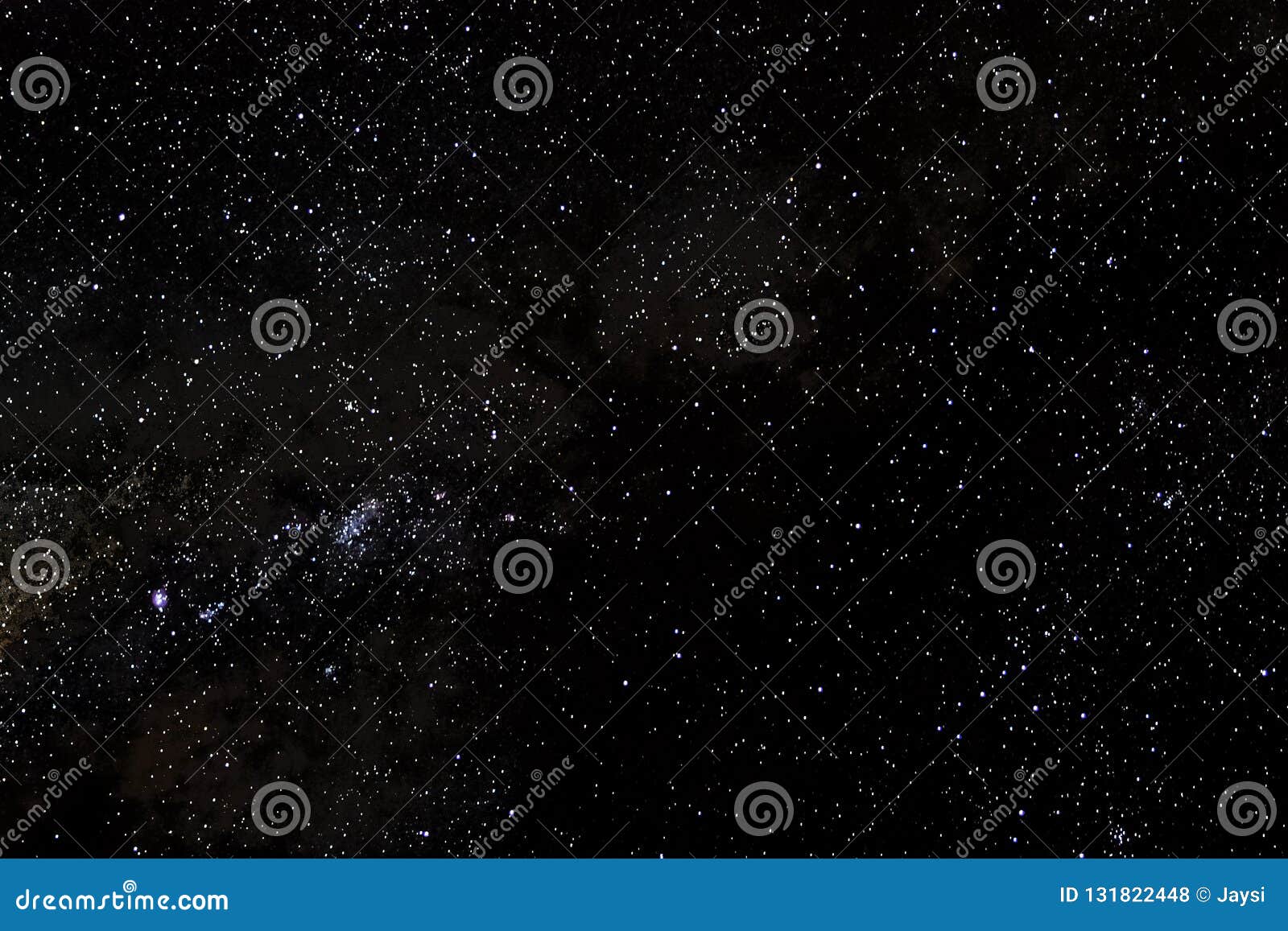 Stars and Galaxy Outer Space Sky Night Universe Black Starry Background ...