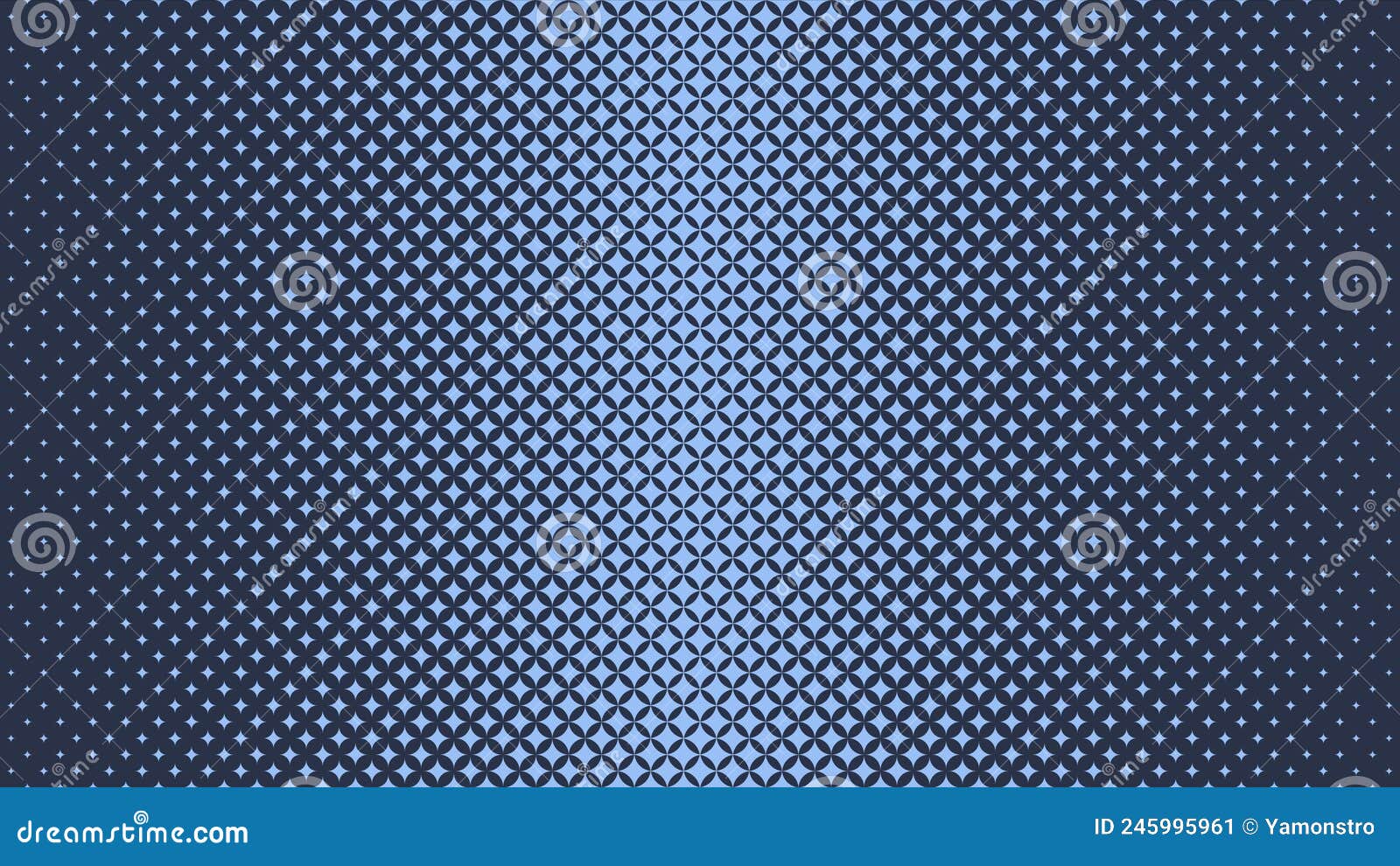 Stars Halftone Pattern Vector Star Shape Checker Texture Navy Blue ...