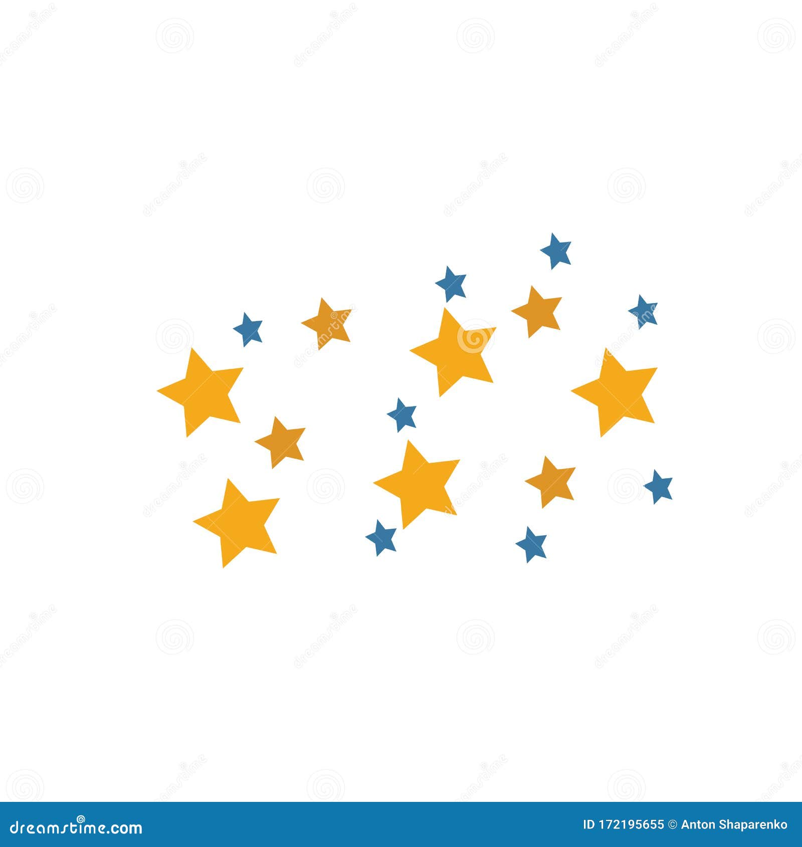 Stars Icon. Simple Element from Space Icons Collection Stock ...
