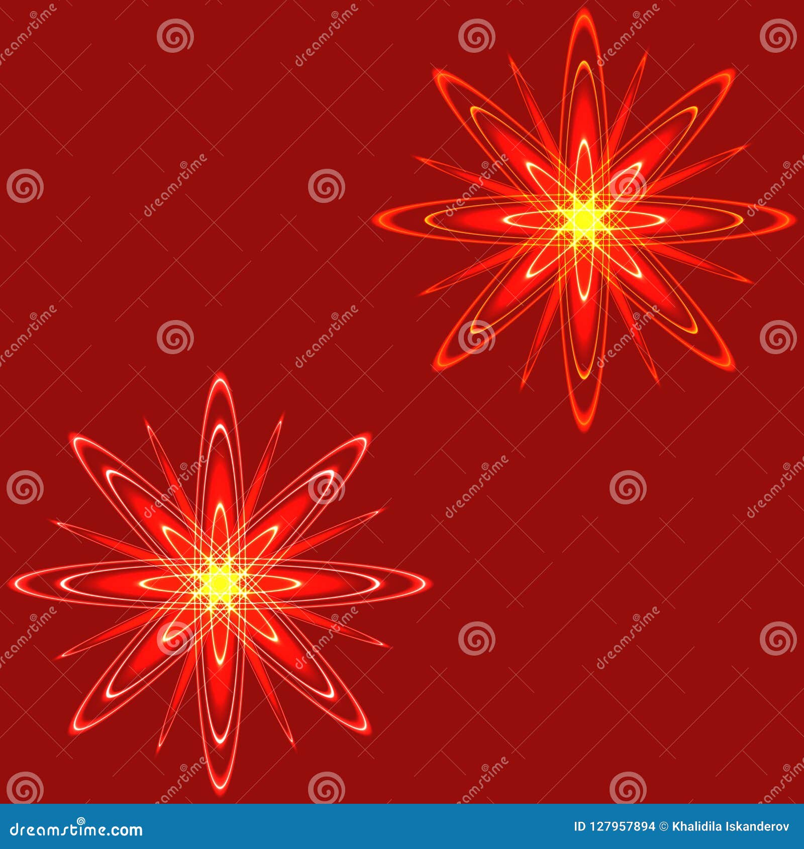 The Stars are Made of Oval. Light Effects Glow Stock Vector ...