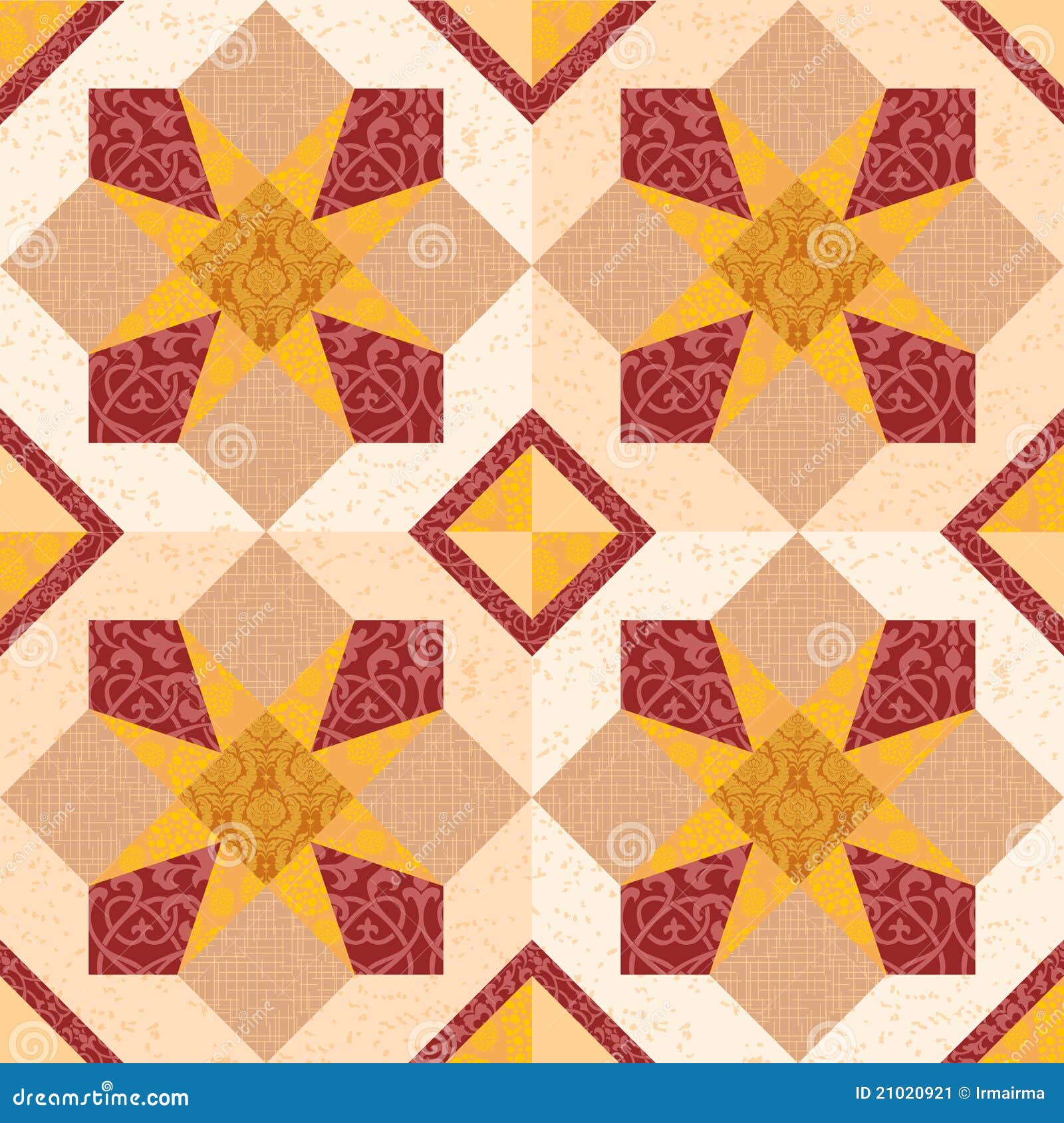 Stars mosaic tiles stock vector. Illustration of geometric - 21020921