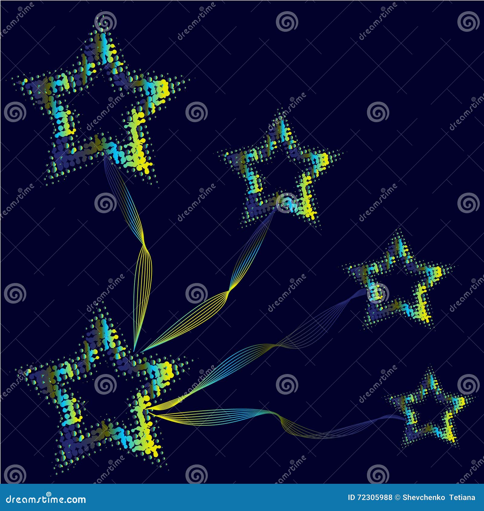 Stars motifs stock illustration. Illustration of stars - 72305988