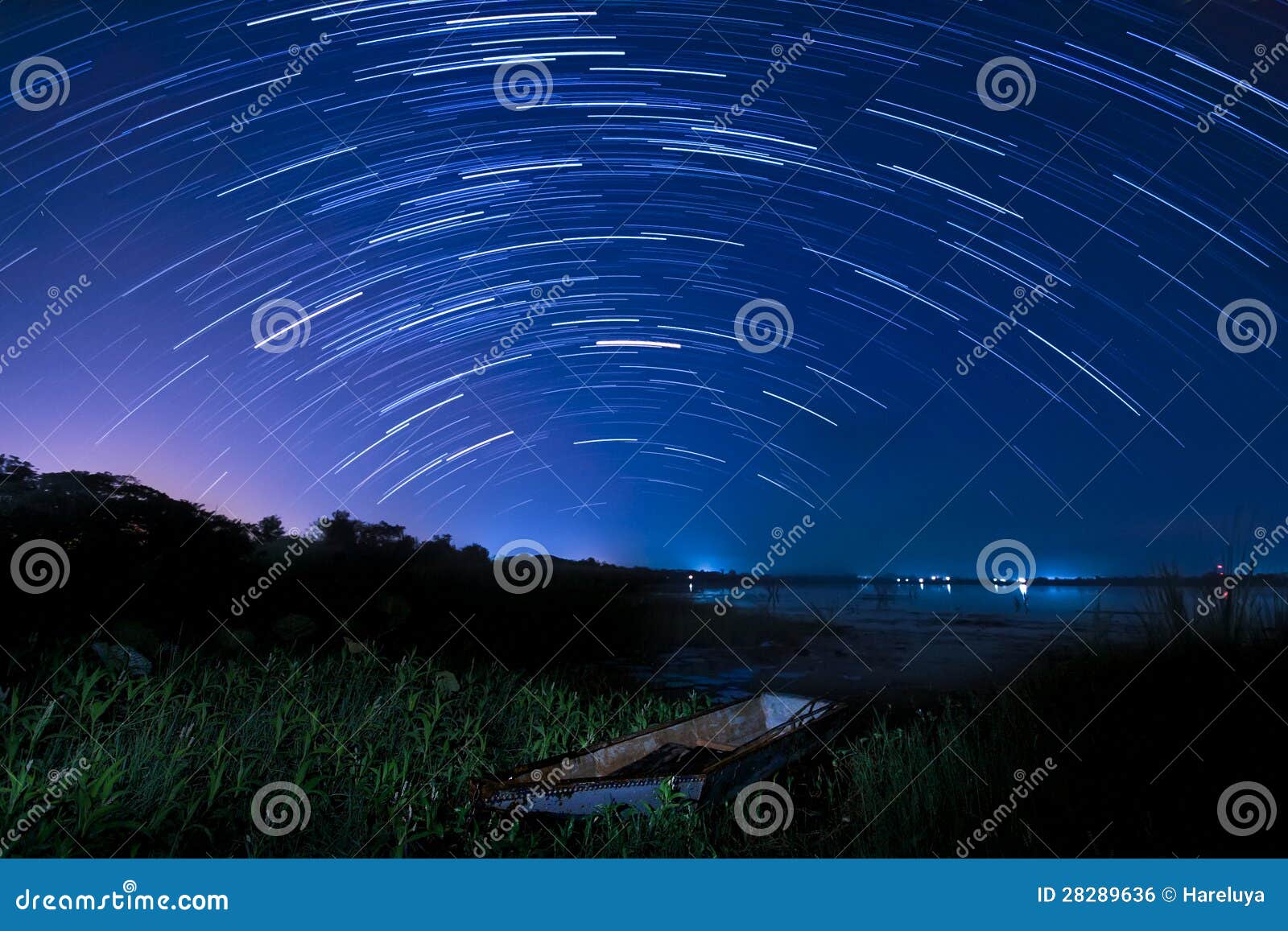 Stars motion stock photo. Image of long, motion, exposure - 28289636