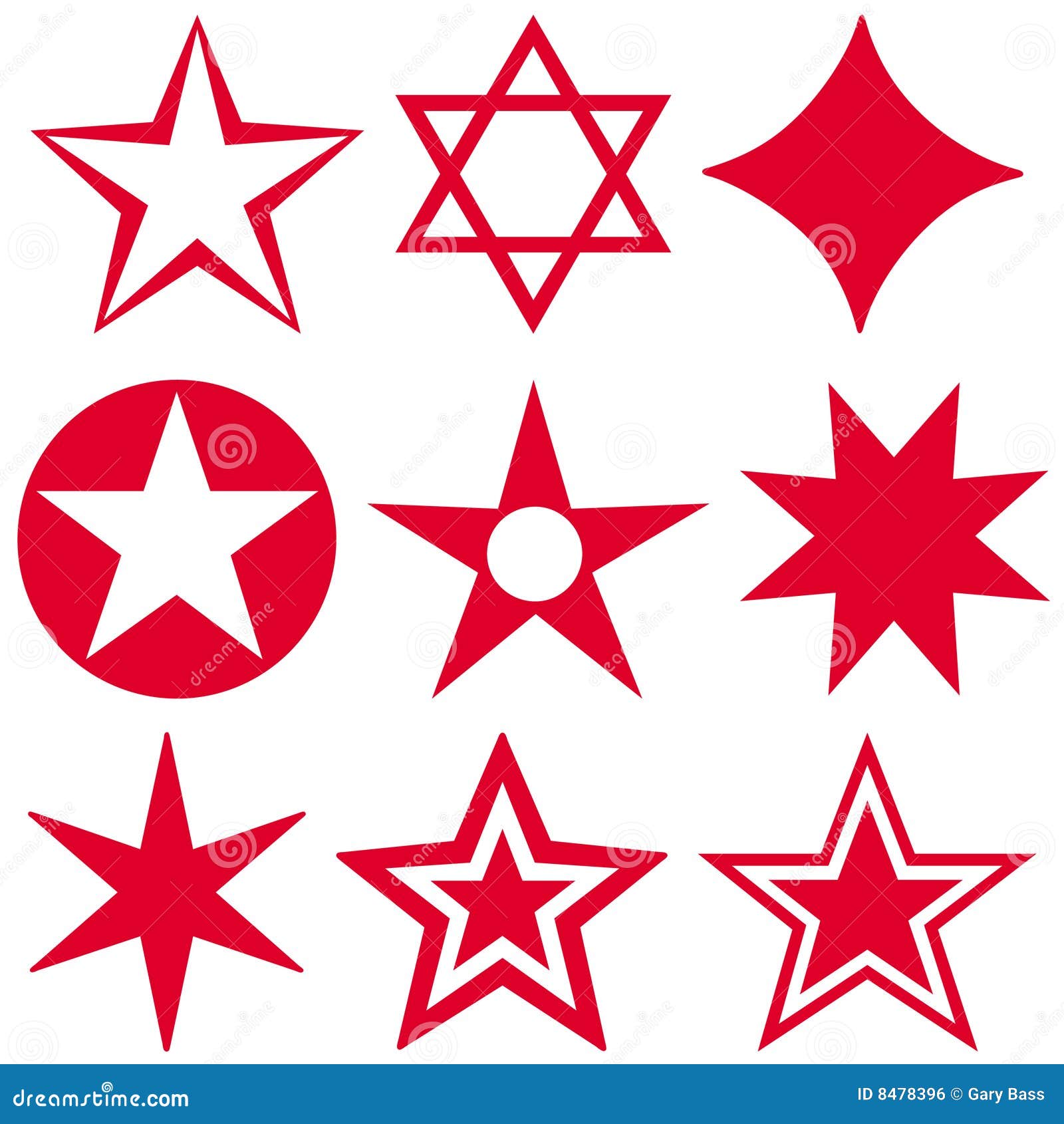 Stars o símbolo ilustração stock. Ilustração de redondo - 8478396