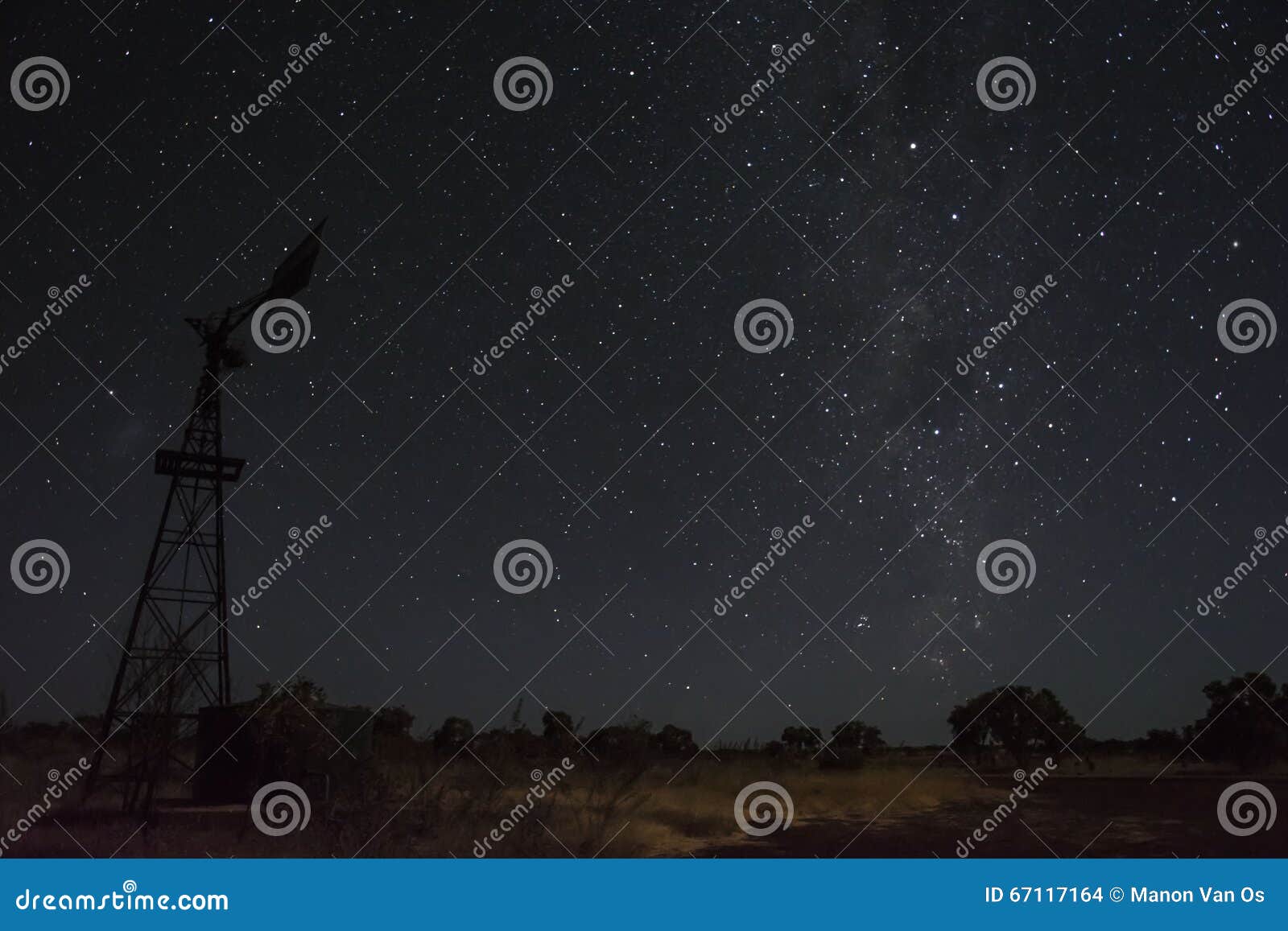 Stars in the Outback of Australia Stock Photo - Image of dark, night ...