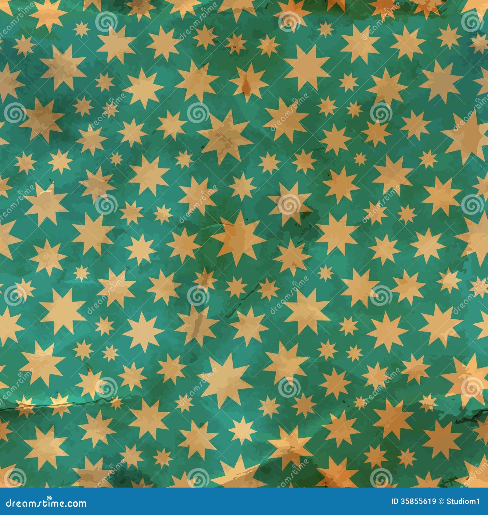 Stars. Seamless pattern. stock vector. Illustration of decoration ...