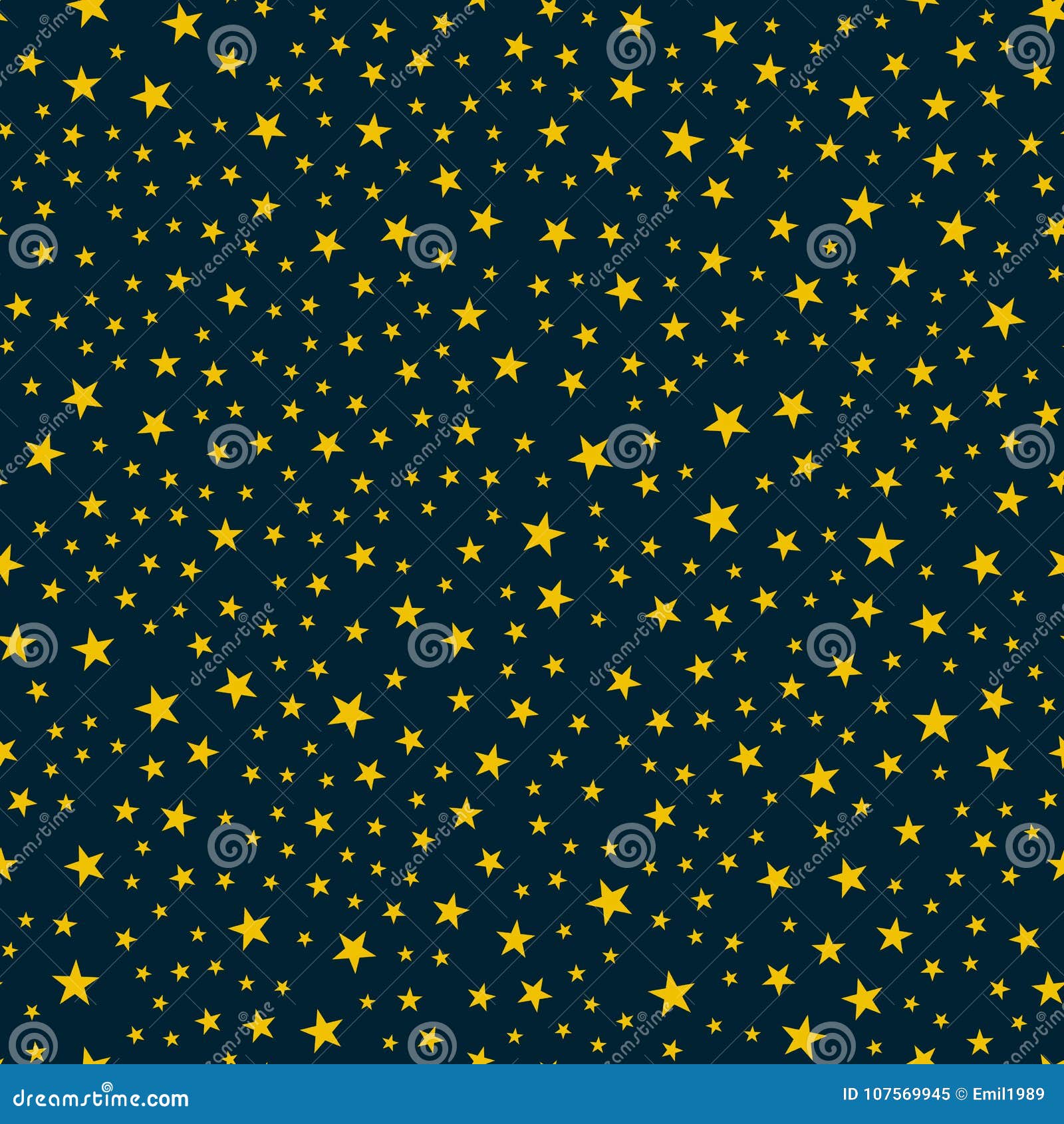 Stars seamless pattern stock illustration. Illustration of backdrop ...