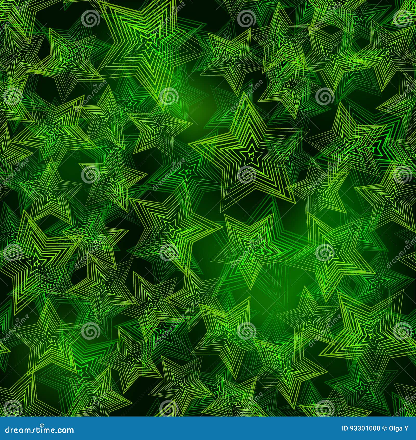 Stars Seamless Pattern. Vector Background Stock Illustration ...