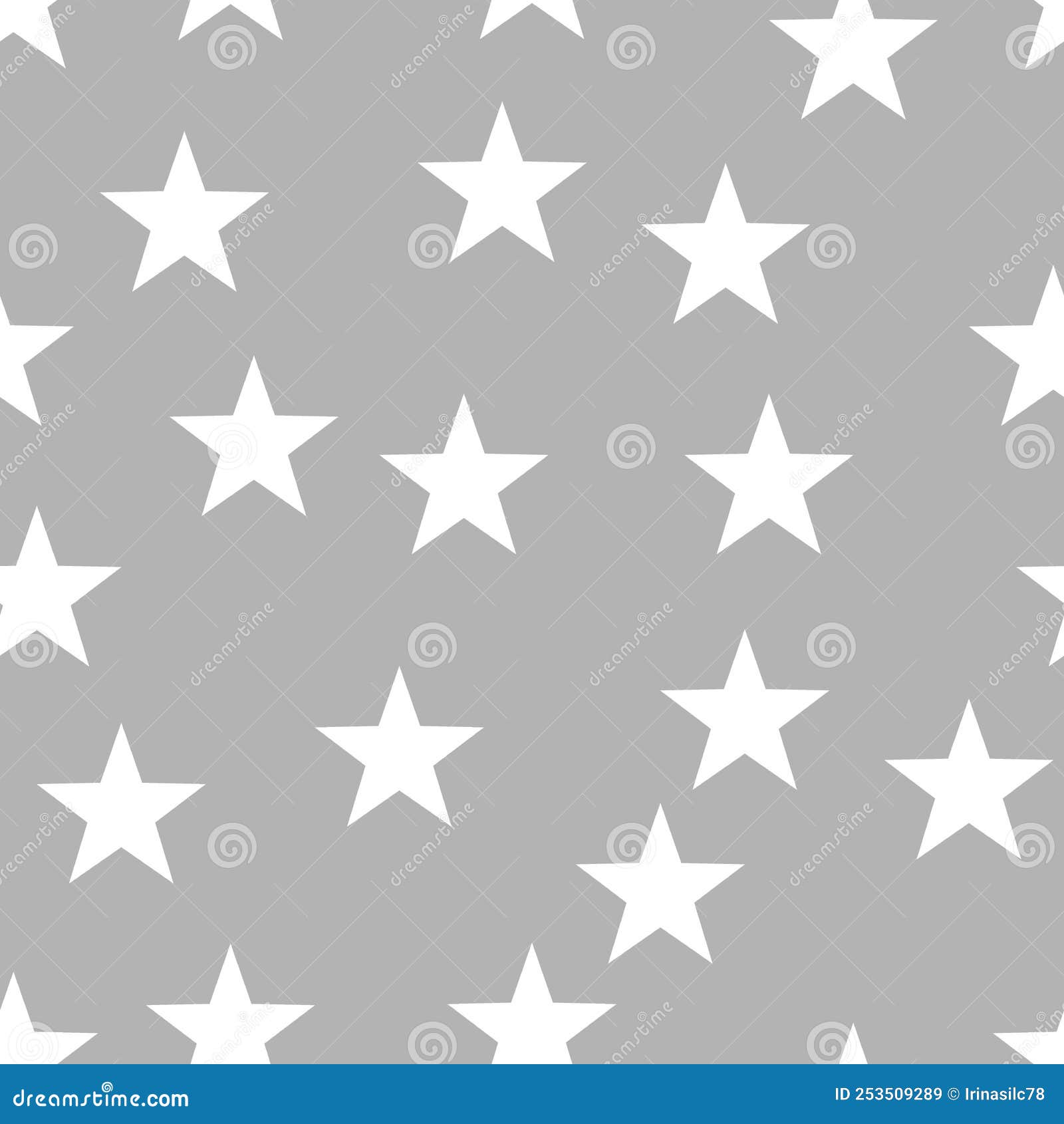 Stars seamless pattern stock illustration. Illustration of material ...