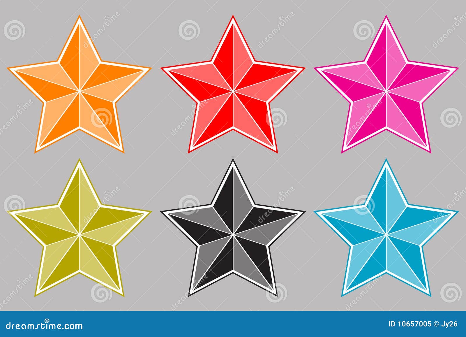 Stars set stock vector. Illustration of collection, light - 10657005