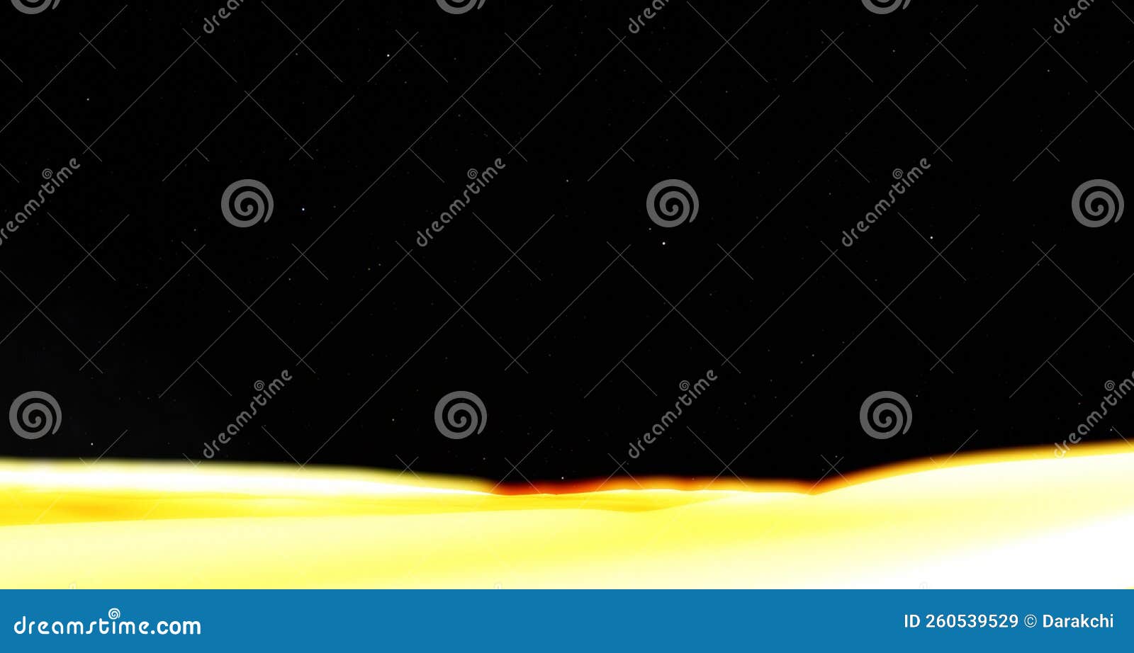 Stars and Space As they are Seen from the Sun Surface, 3d Illustration ...