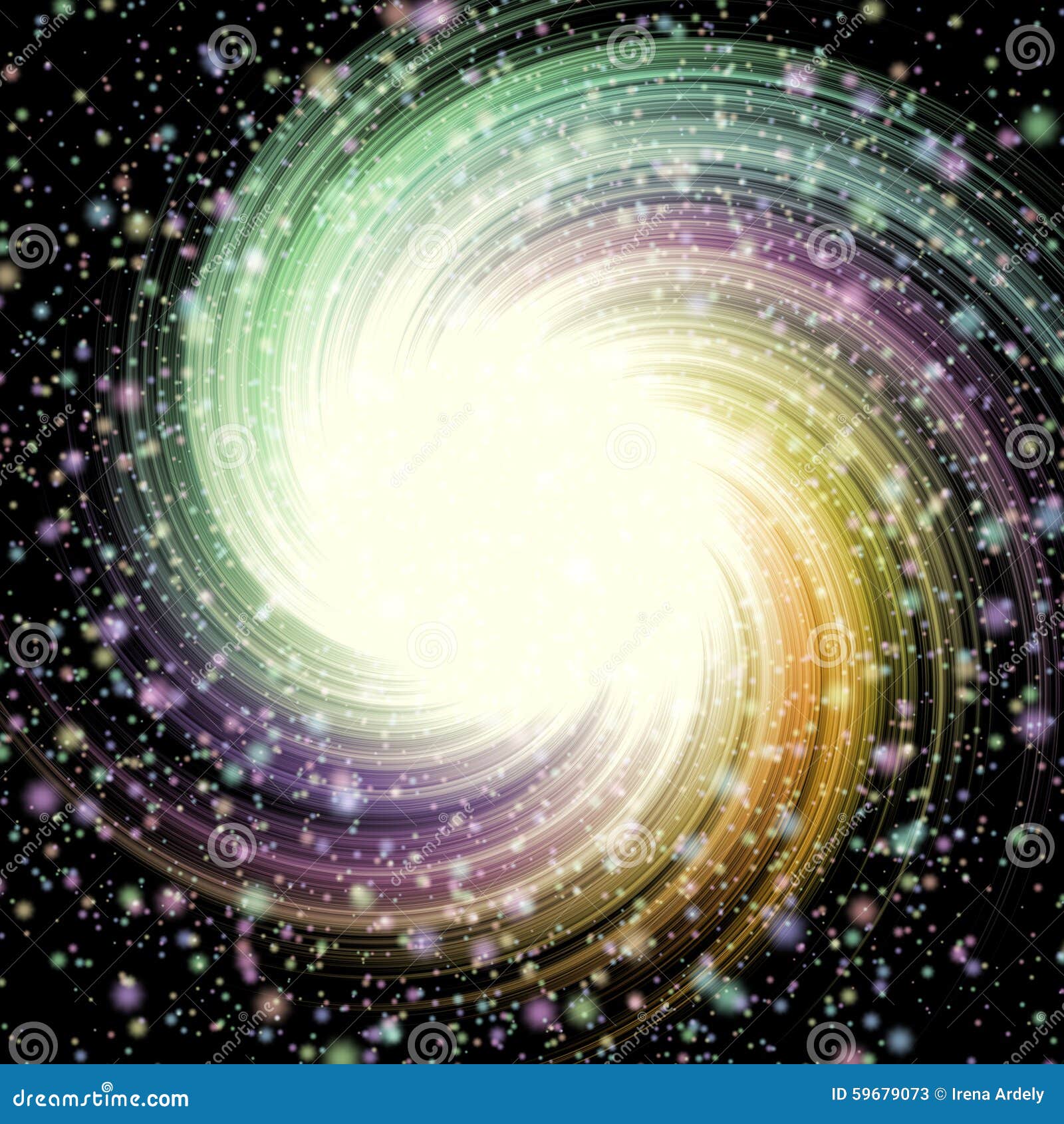 Stars Swirl Pattern Texture Background Stock Illustration ...