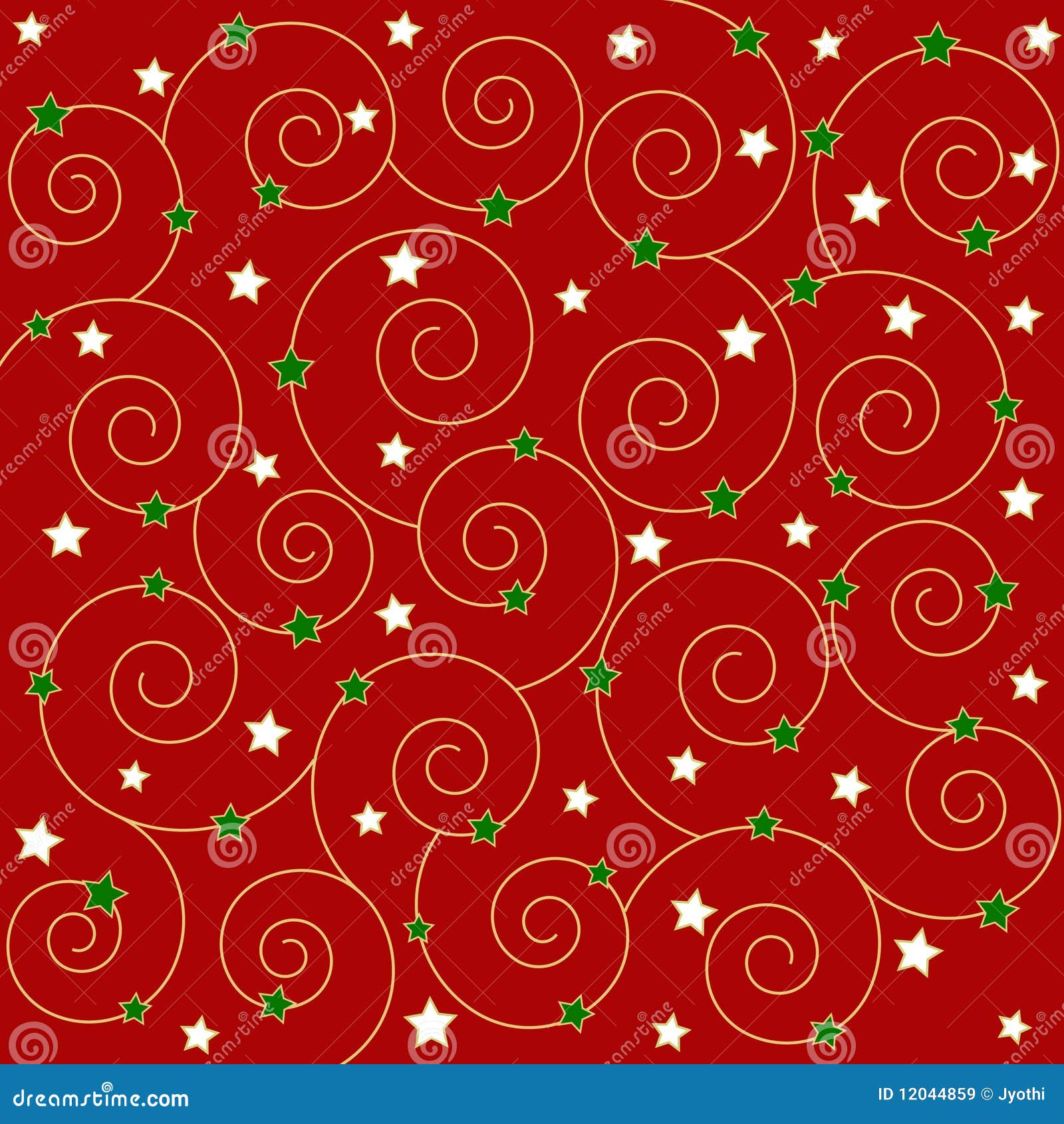 Stars and swirls stock illustration. Illustration of pattern - 12044859