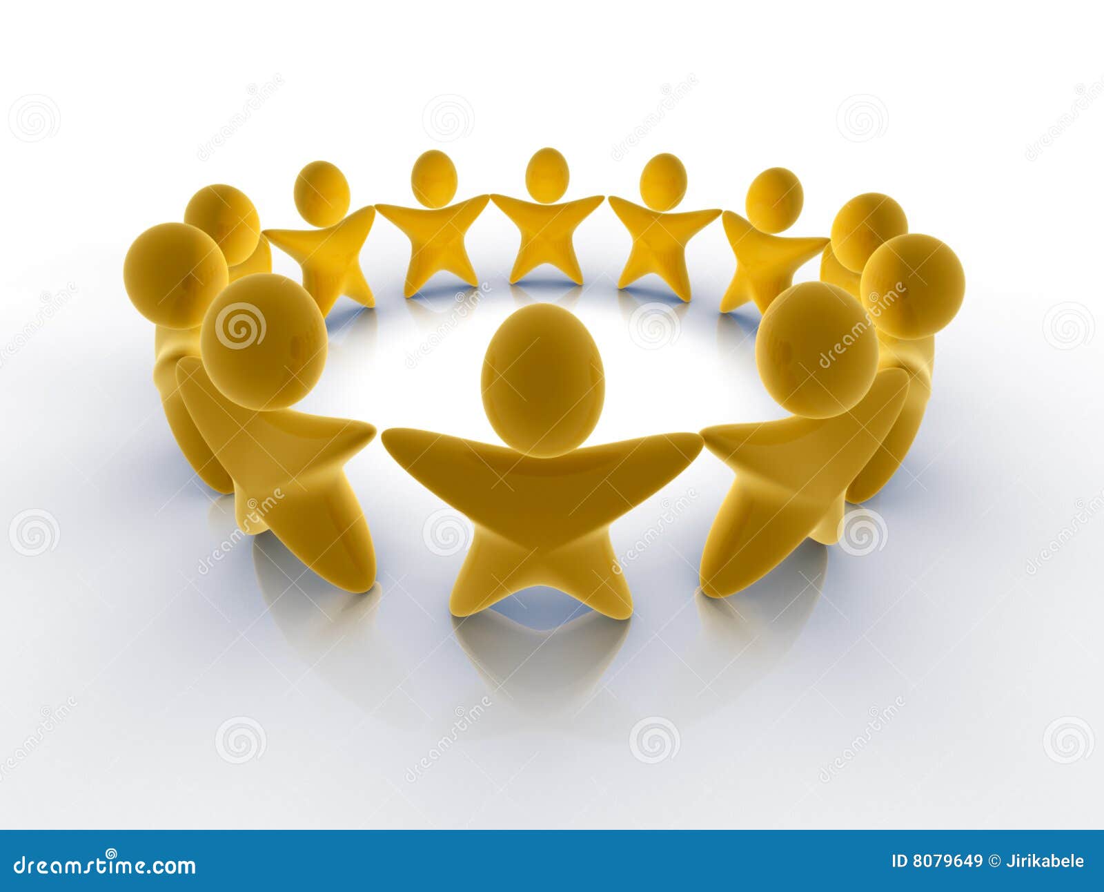 Stars team stock illustration. Illustration of brotherhood - 8079649