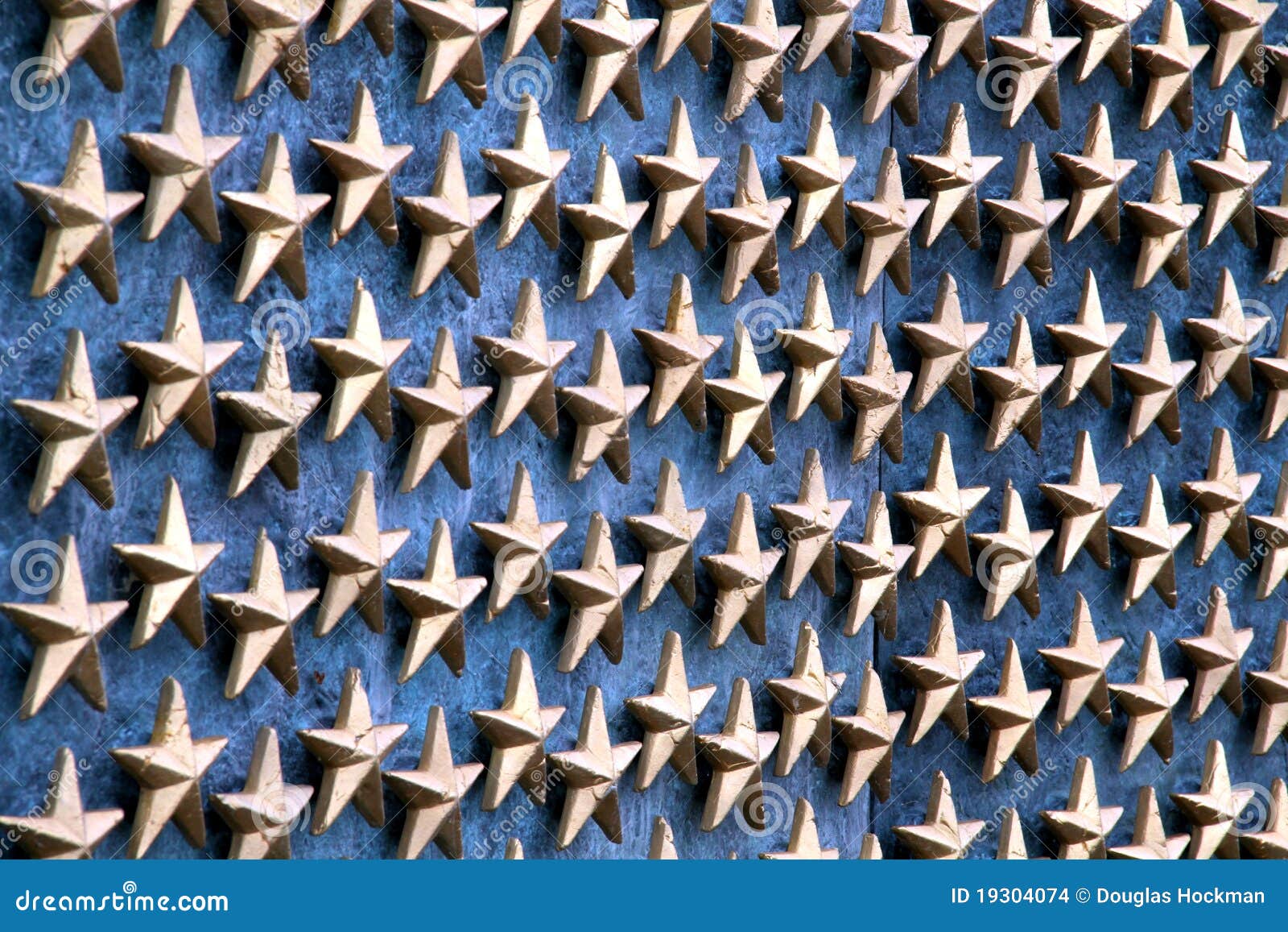 Stars on Wall at World War Two Memorial Editorial Stock Image - Image ...