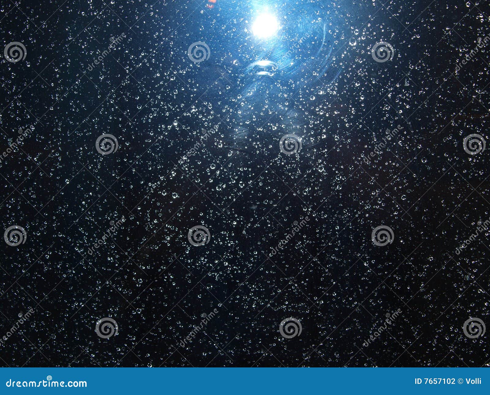Stars in water. stock photo. Image of stars, space, night - 7657102