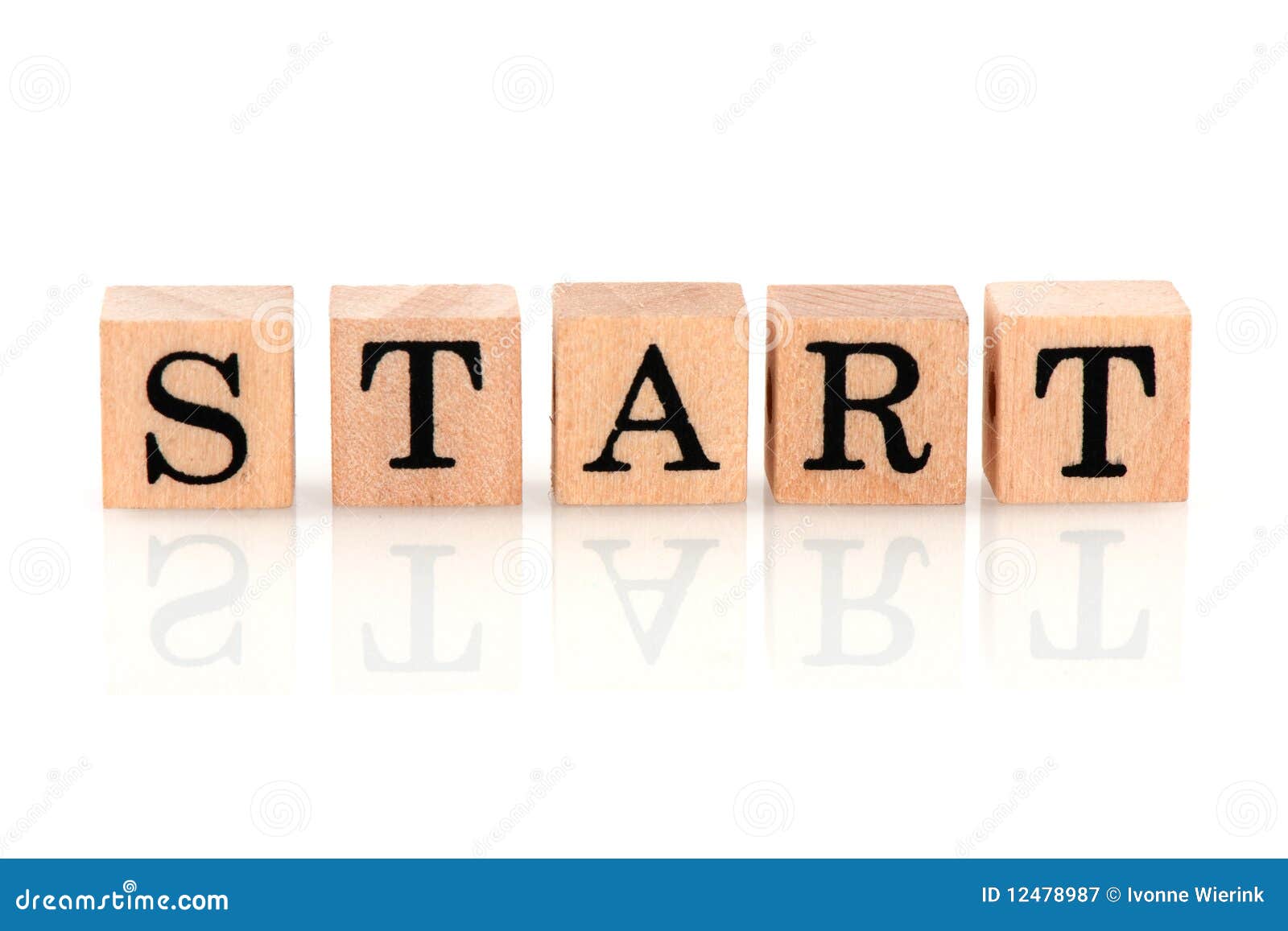 Start stock image. Image of word, mirroring, beginning - 12478987