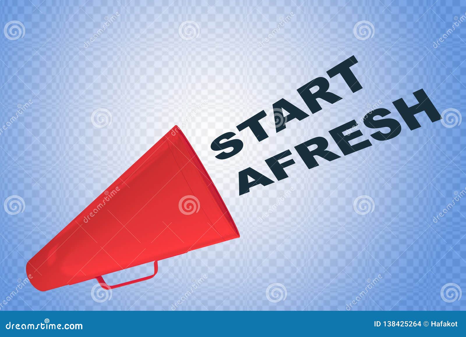 START AFRESH concept stock illustration. Illustration of deadline ...