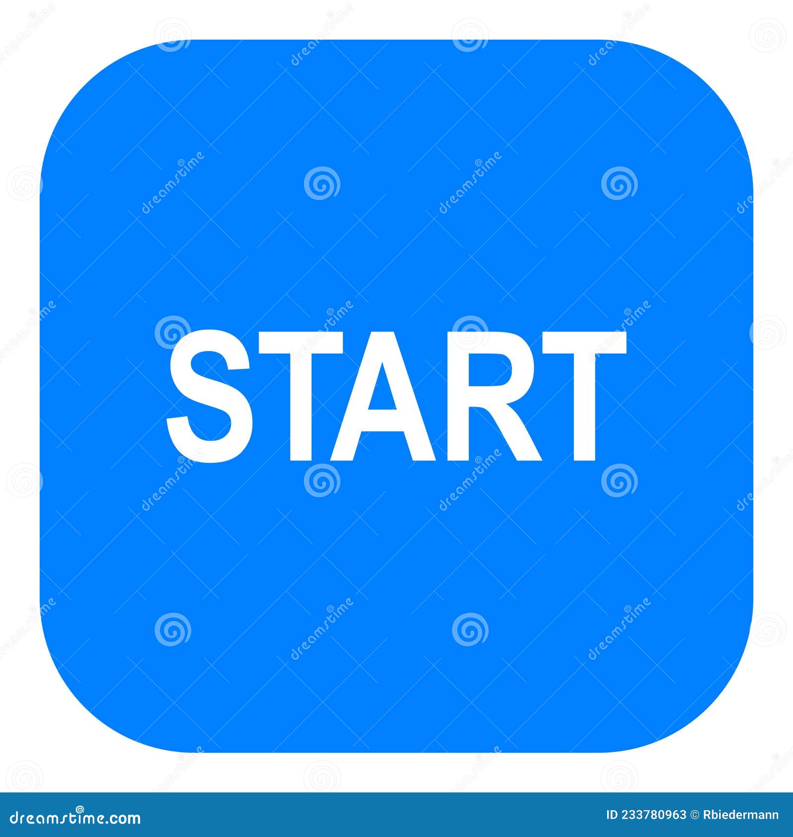 Start and app icon stock vector. Illustration of word - 233780963