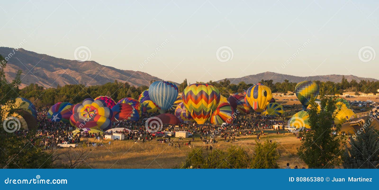 Start of Balloon Race stock photo. Image of largest, background - 80865380