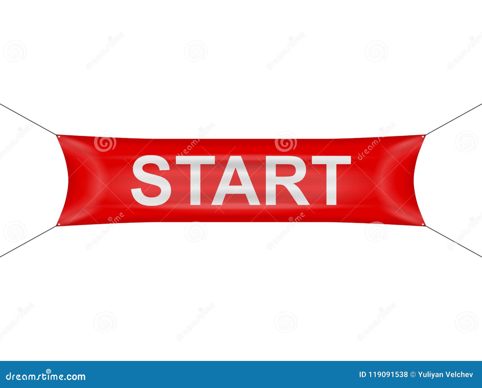 Start banner stock vector. Illustration of position - 119091538