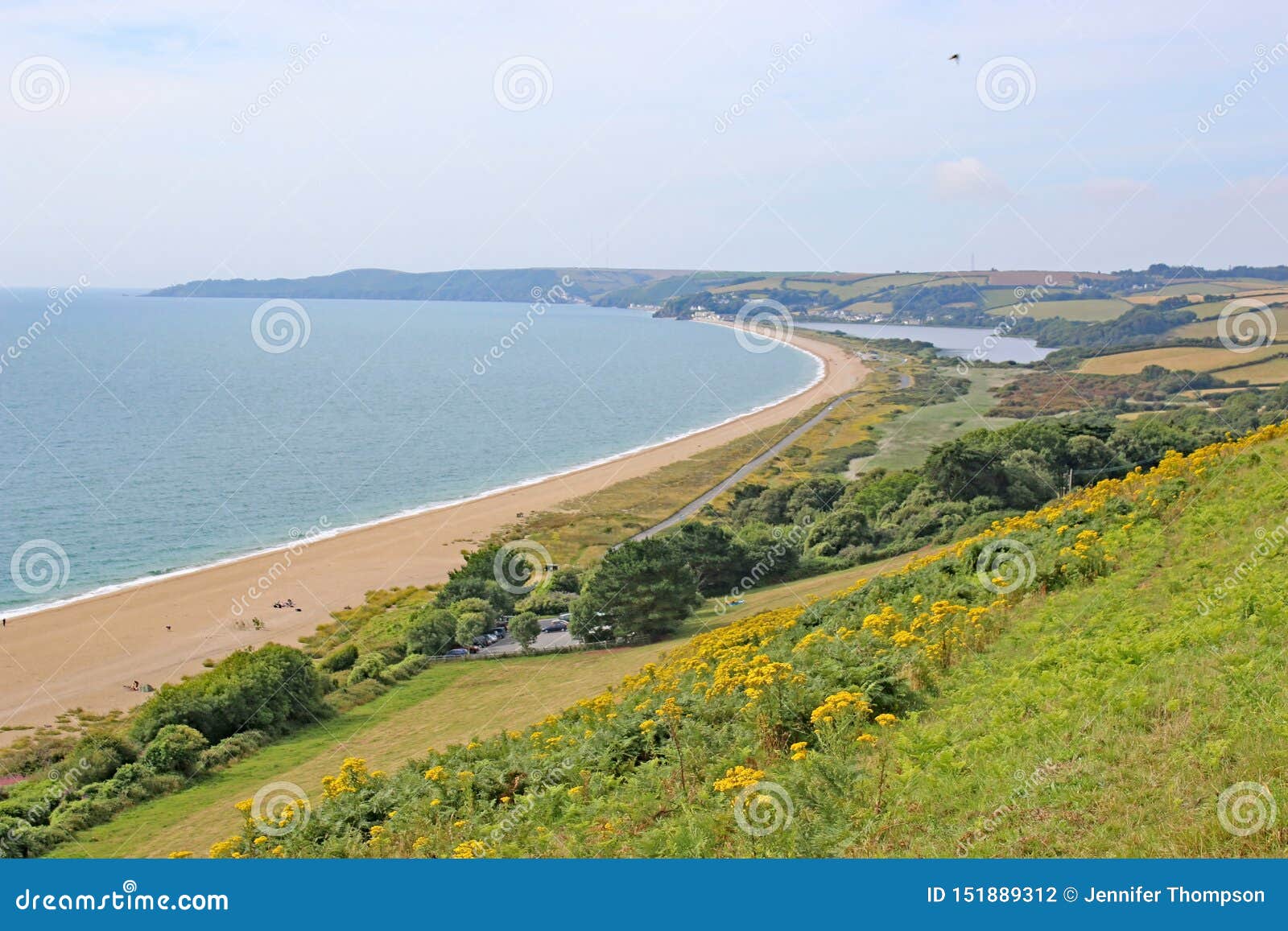 Slapton Sands beach, Devon stock photo. Image of travel - 151889312