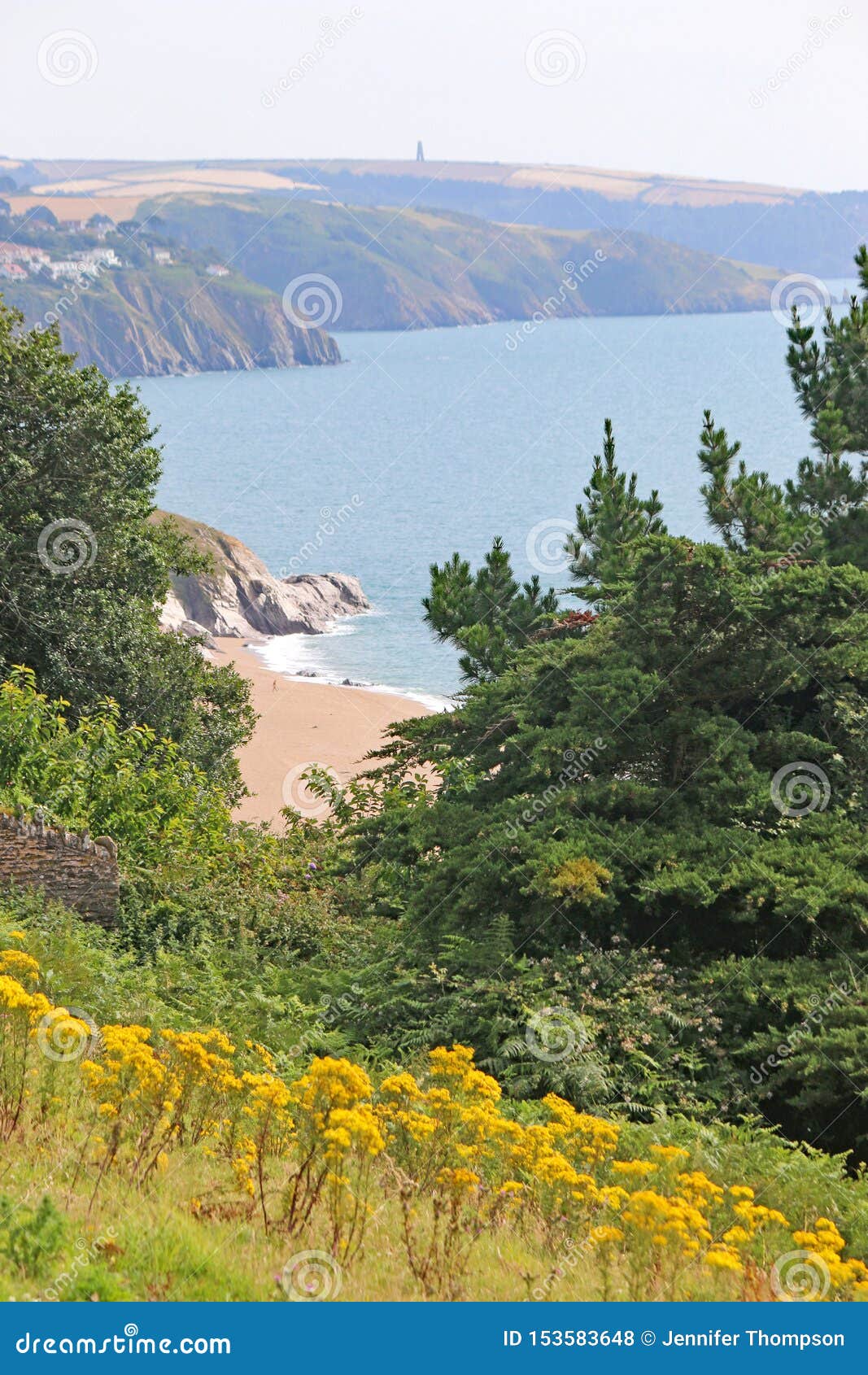 Slapton Sands beach, Devon stock photo. Image of view - 153583648