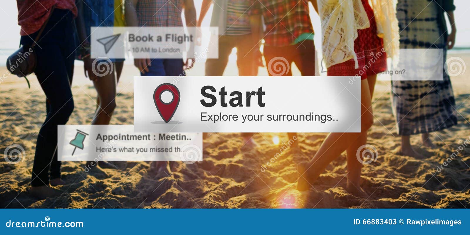 Start Begining Launch Starting Ready Forward Concept Stock Image ...