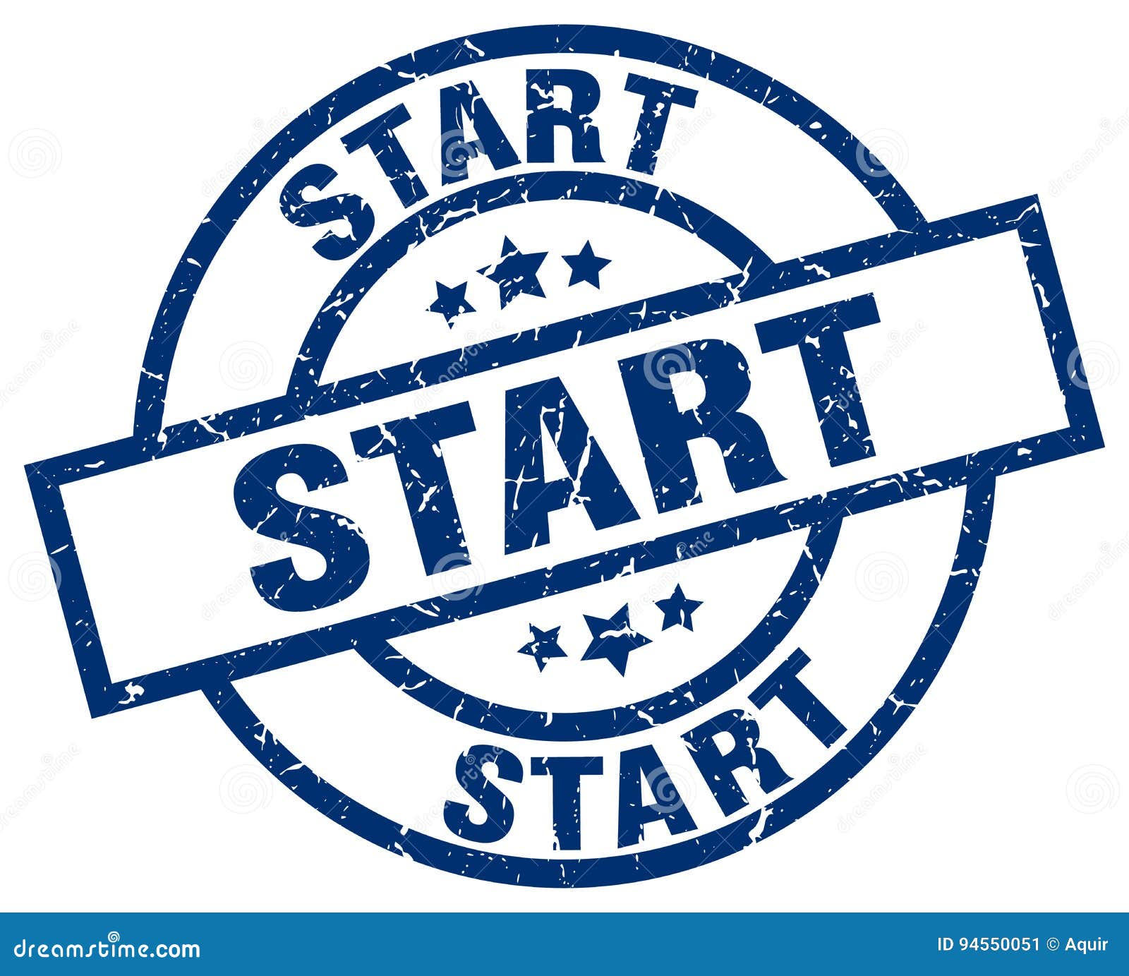 Start blue grunge stamp stock vector. Illustration of blue - 94550051