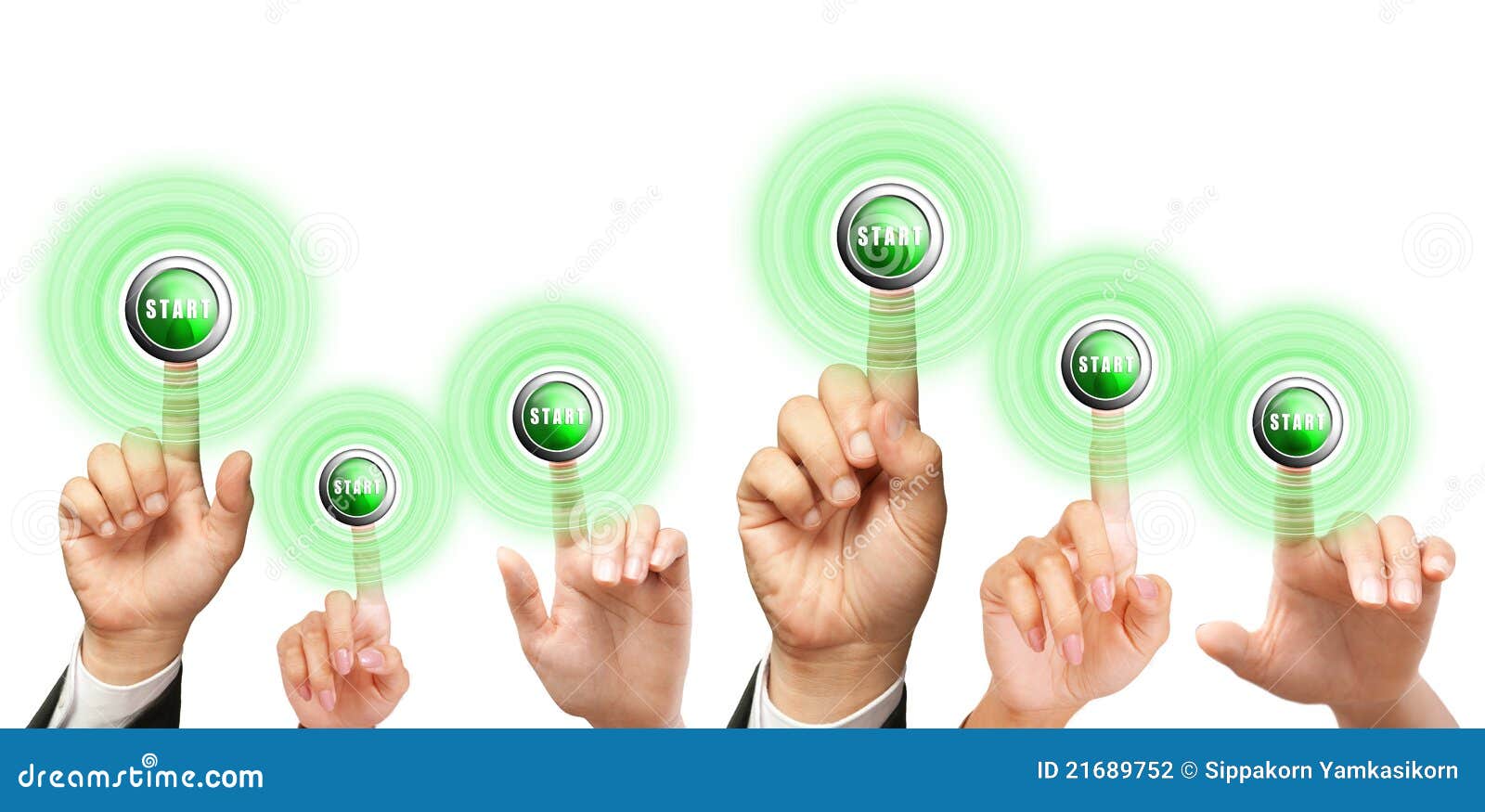 Start button stock photo. Image of concept, gesturing - 21689752