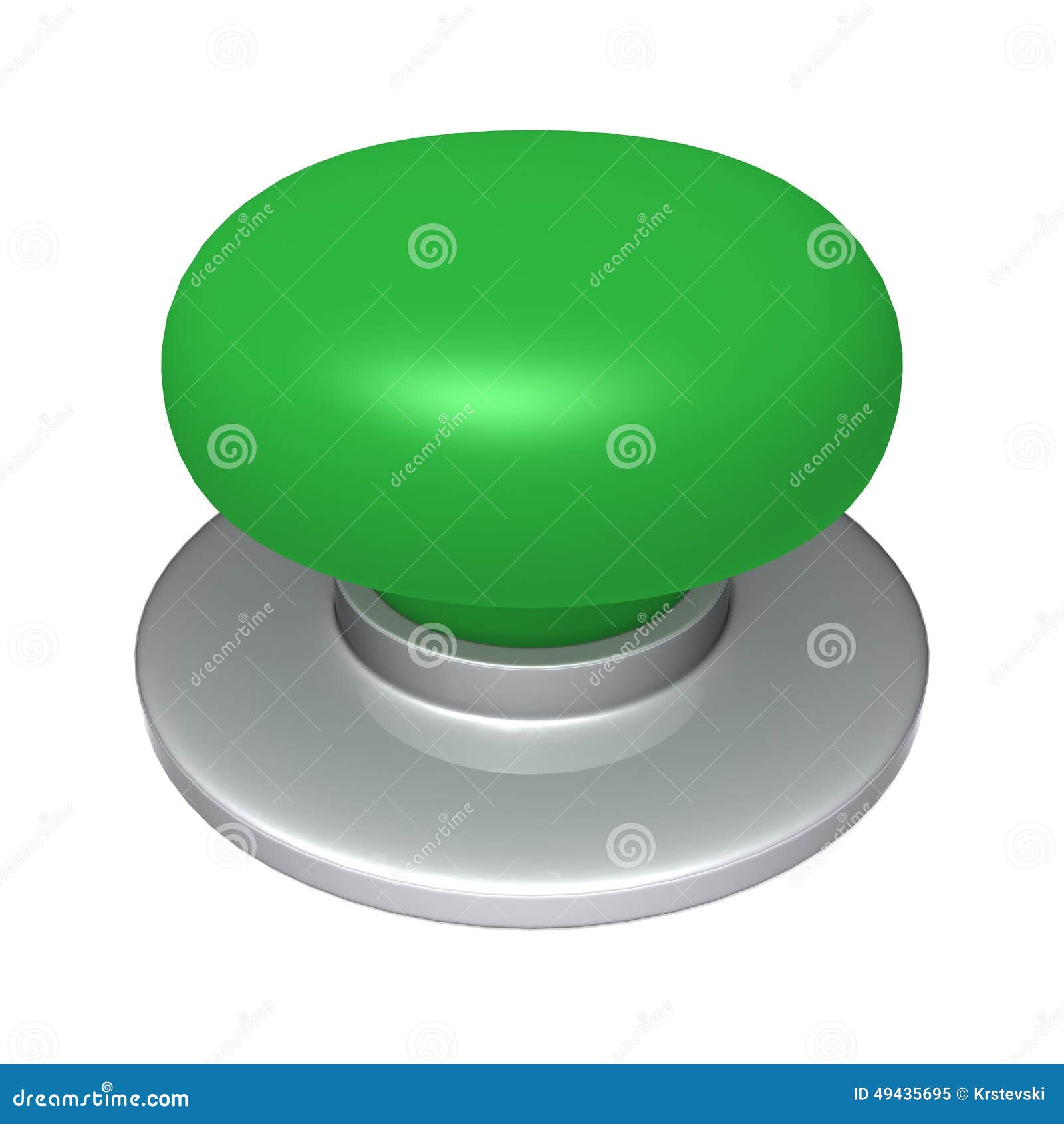 Start Button 3d Illustration Stock Illustration - Illustration of start ...