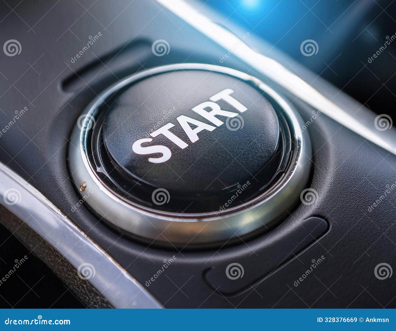 Start Button on a Device, Representing Initiation, Beginning, and ...