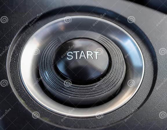 Start Button on a Device, Representing Initiation, Beginning, and ...