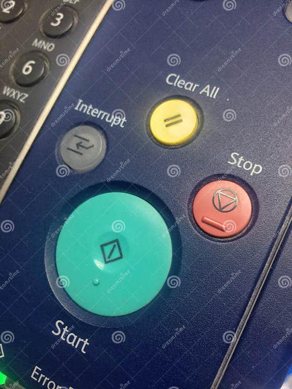 Start button stock image. Image of machine, start, green - 83569199