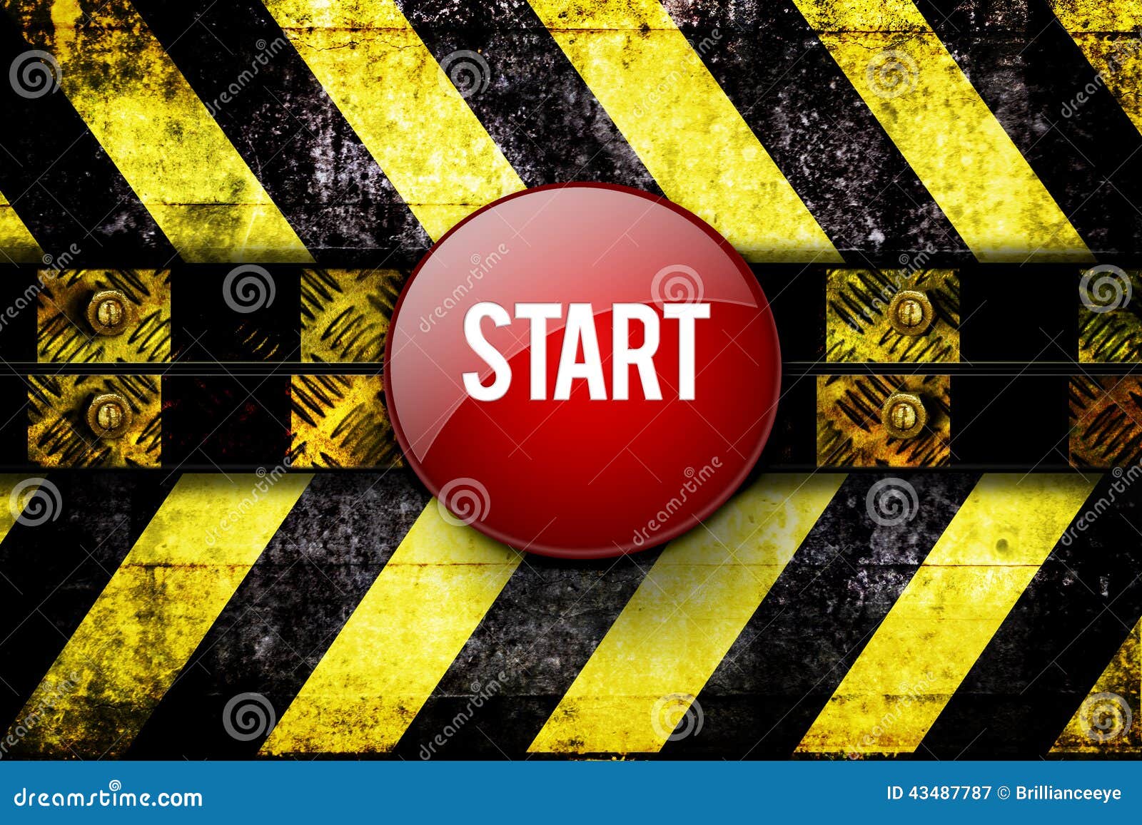 Start button stock illustration. Illustration of change - 43487787