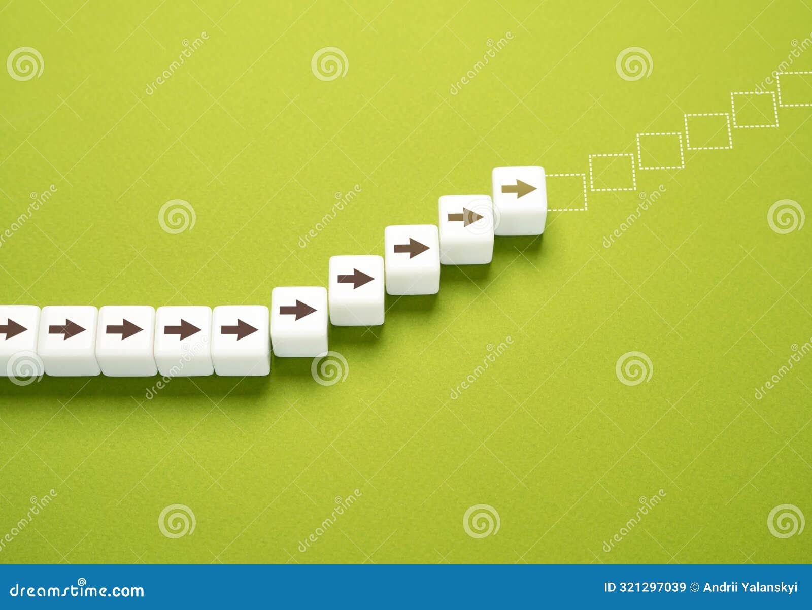 Start and Continue Growing. the Concept of Growth and Development Stock ...