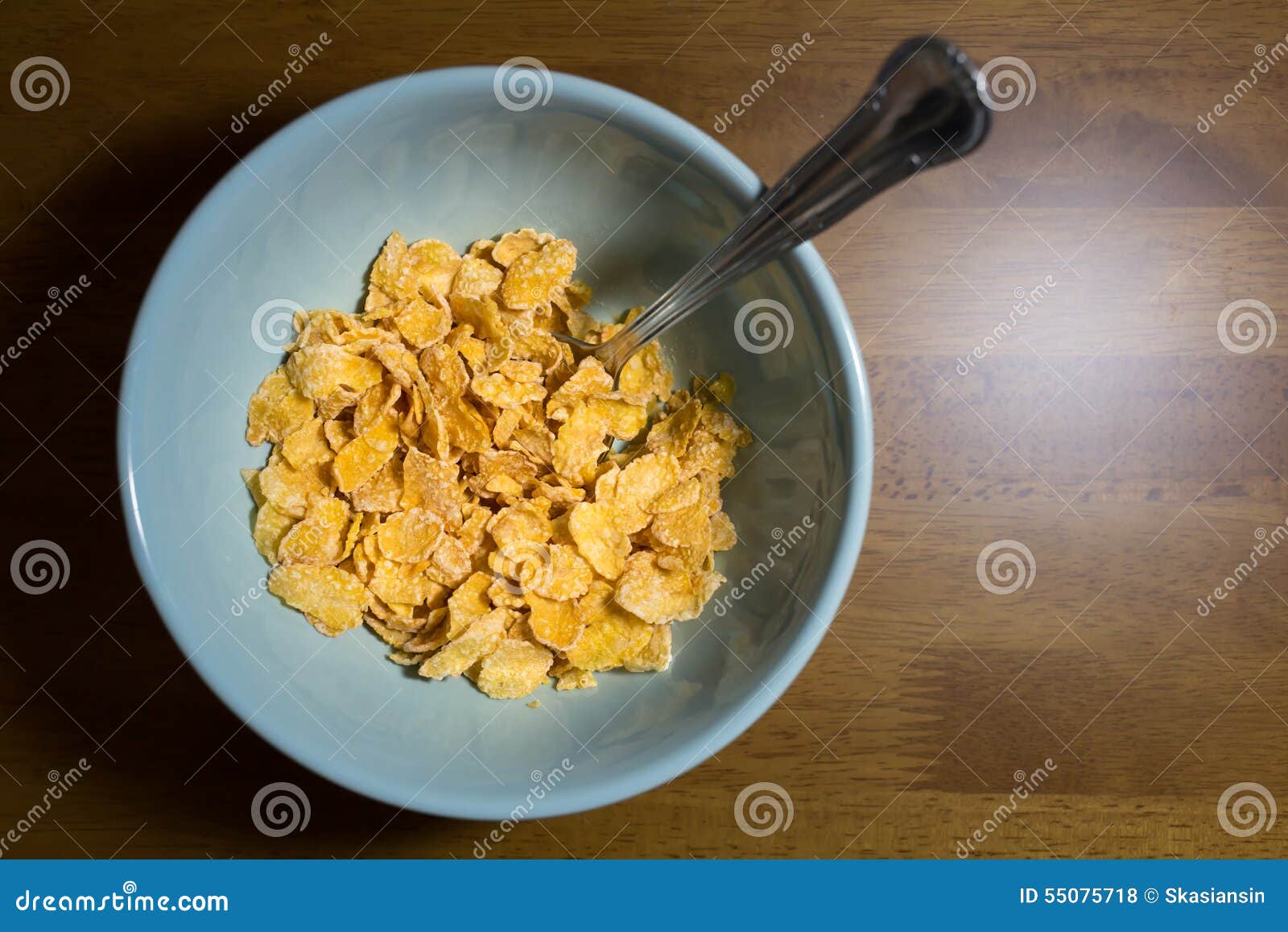 Start the Day with Corn Flakes Stock Photo - Image of food, milk: 55075718