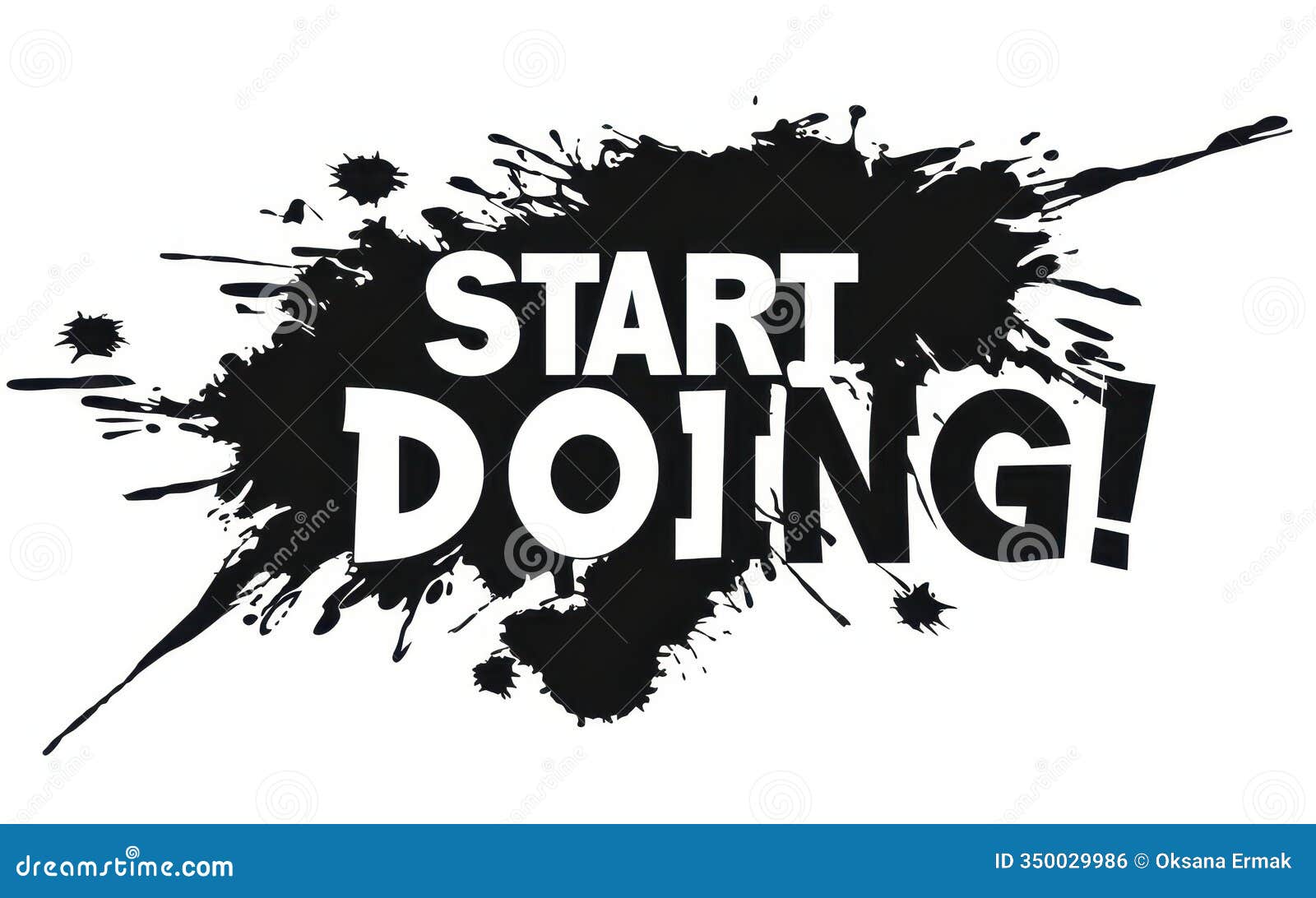 START DOING! Graffiti Lettering, Typography Handwriting Font, Spray ...