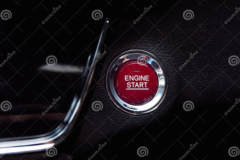 Start engine button stock illustration. Illustration of prestige - 71375567